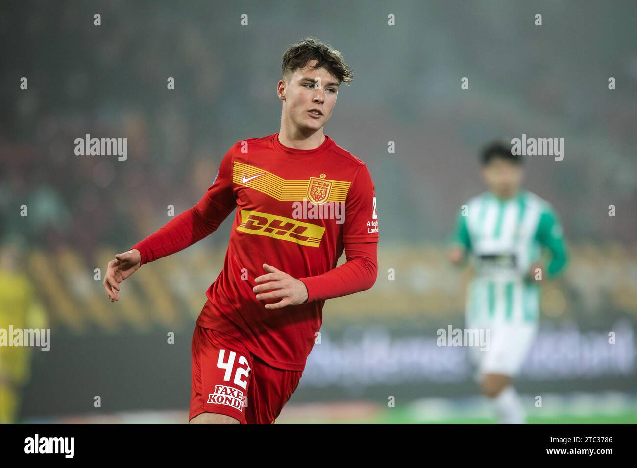 Farum, Denmark. 09th, December 2023. Kaare Barslund (42) of FC ...