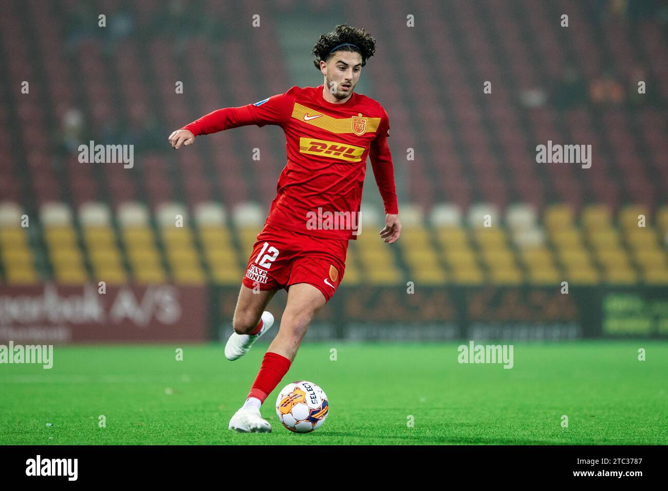 Farum, Denmark. 09th, December 2023. Rocco Ascone (12) of FC ...