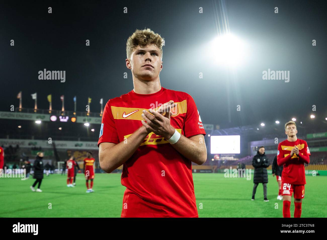 Farum, Denmark. 09th, December 2023. Sindre Walle Egeli (43) of FC ...