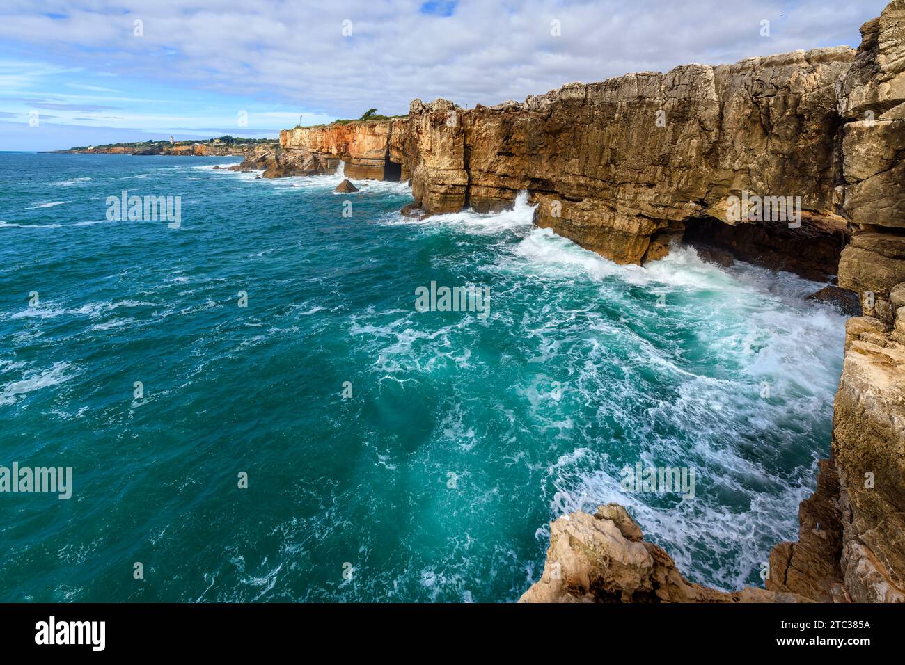 Boca do Inferno, the mouth of Hell in the seaside cliffs of Cascais ...