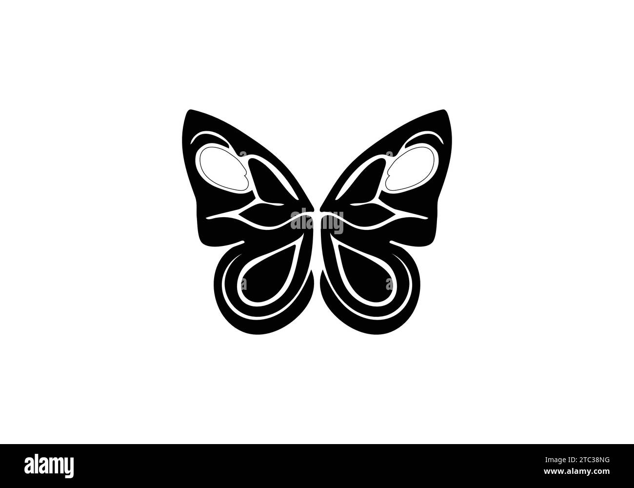 Minimalist insect illustration Cut Out Stock Images & Pictures - Alamy