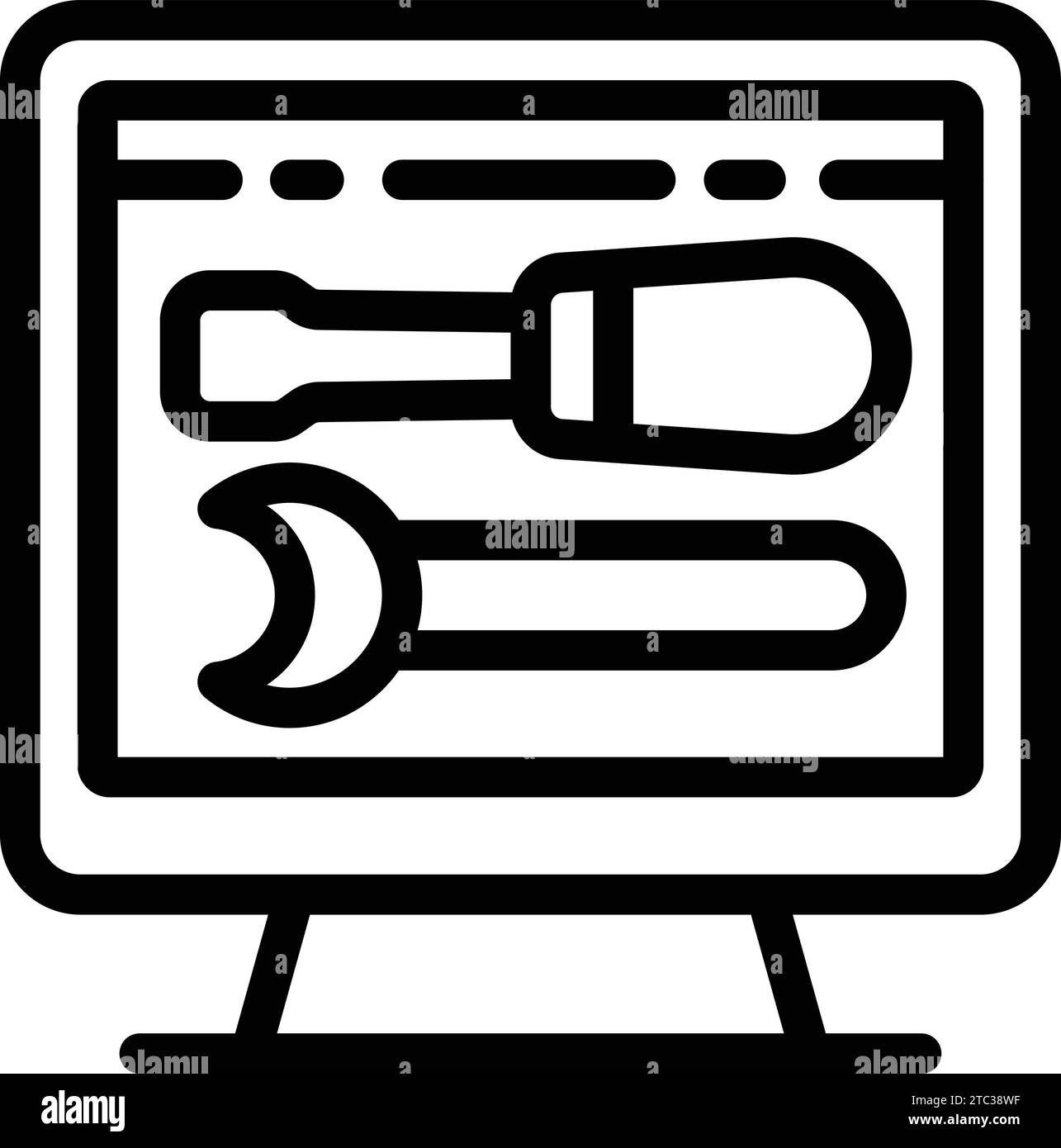 Scripting tool Stock Vector Images - Alamy