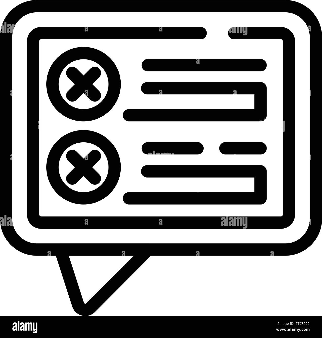 Software evaluation beta version icon outline vector. Web technical development. Quality ...