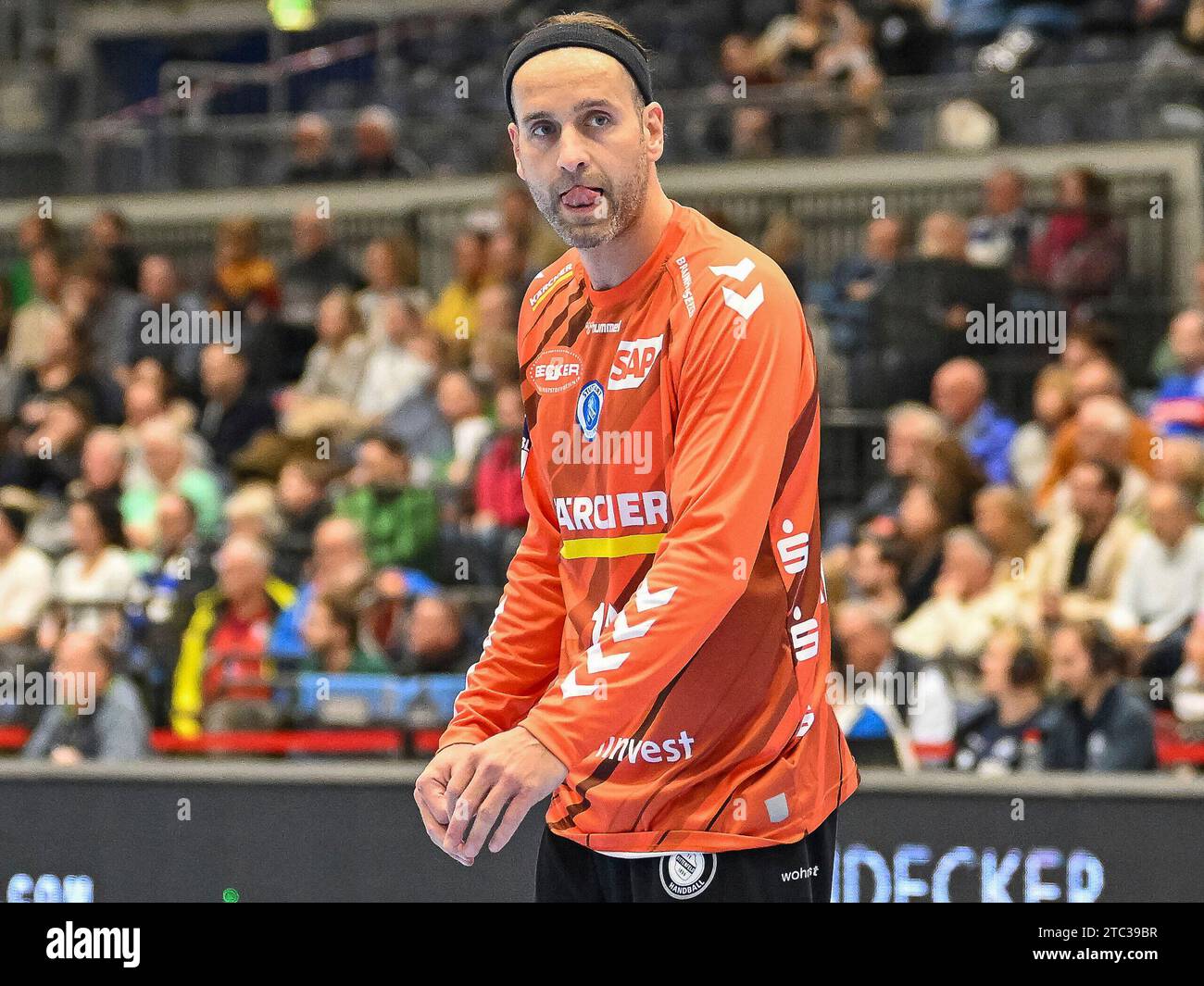 Auch Silvio Heinevetter (TVB Stuttgart, #12) ist aufgrund des ...