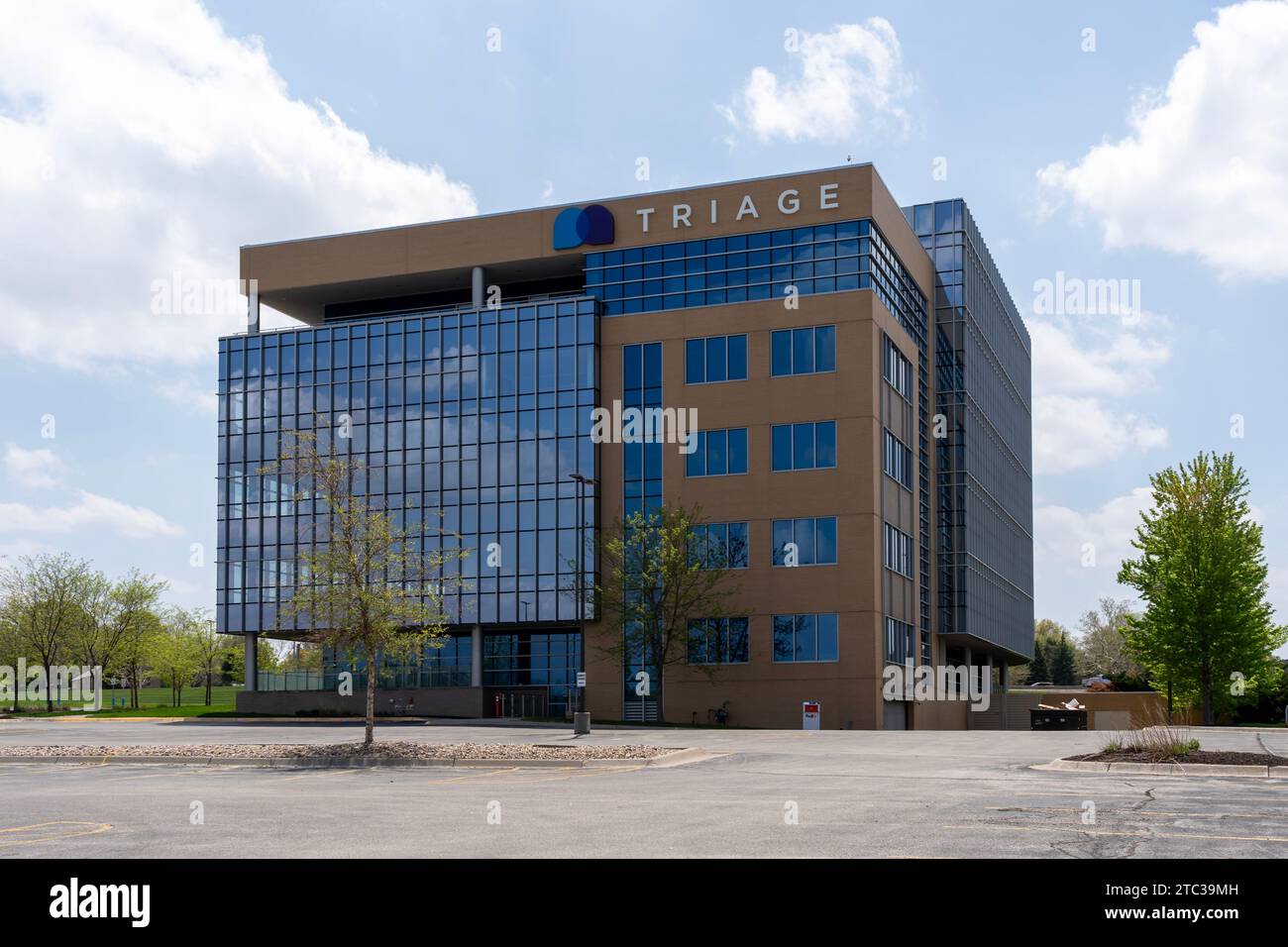 Triage Staffing headquarters in Omaha, Nebraska, USA Stock Photo - Alamy