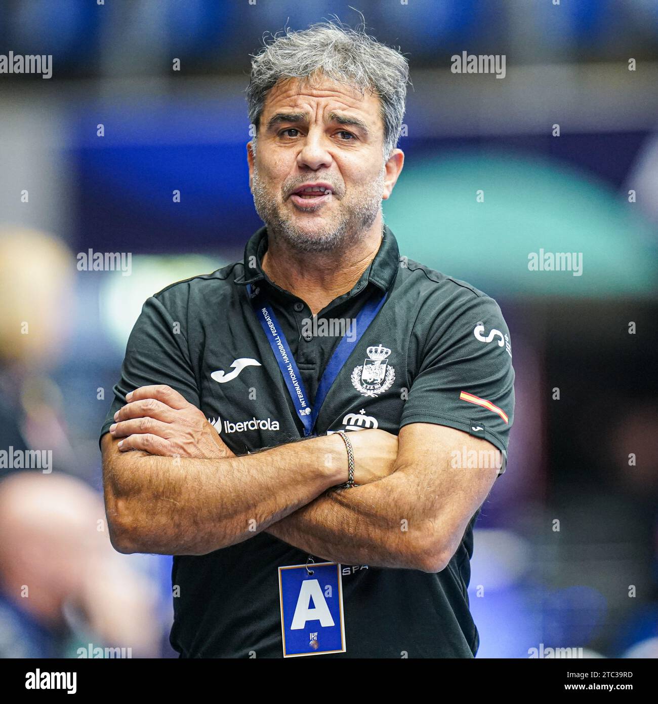 FREDRIKSHAVN, DENMARK - DECEMBER 10: coach Ambrosio Jose Martin Cedres ...