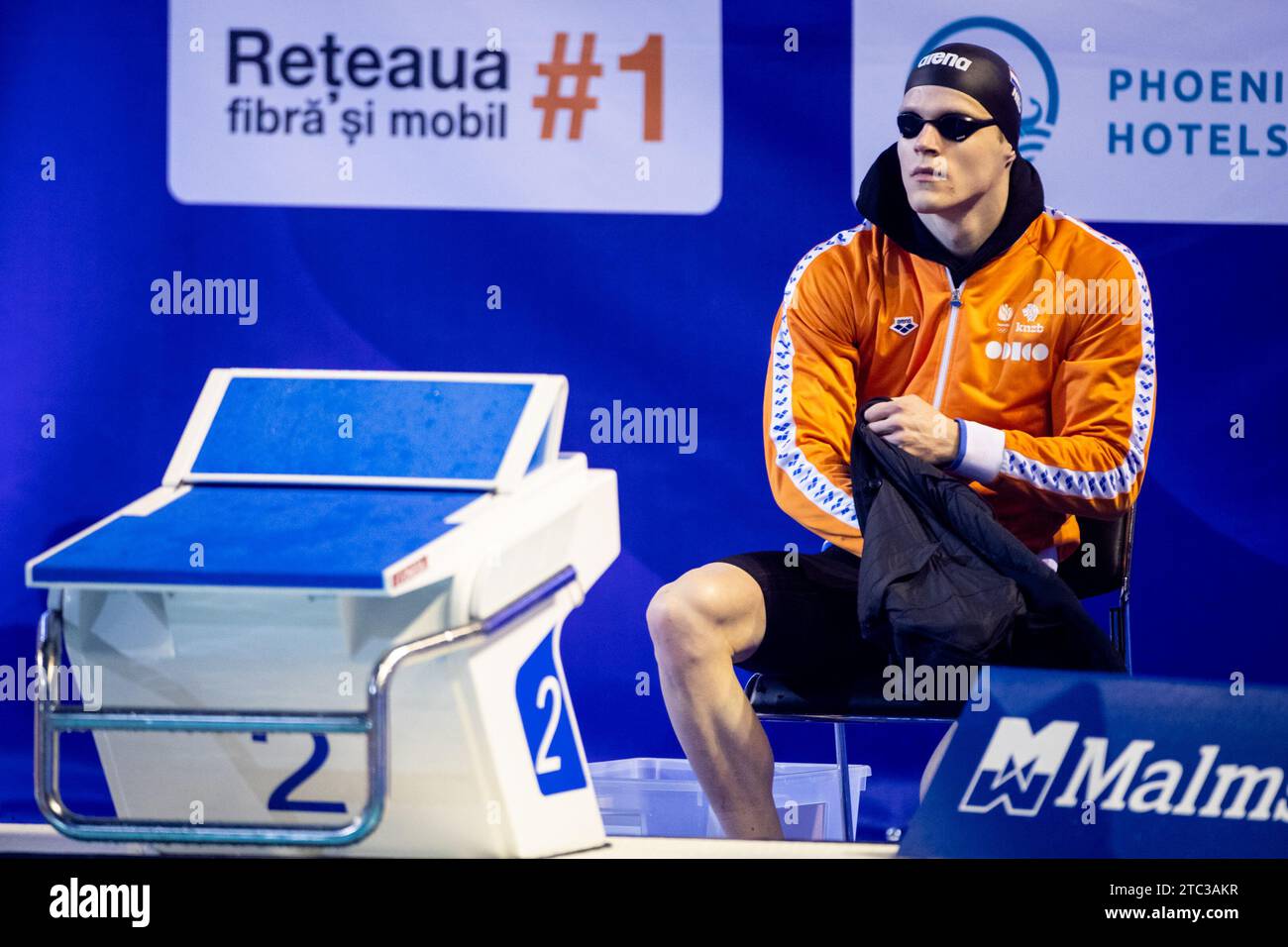 OTOPENI, ROMANIA - DECEMBER 10: Koen de Groot of the Netherlands looks ...