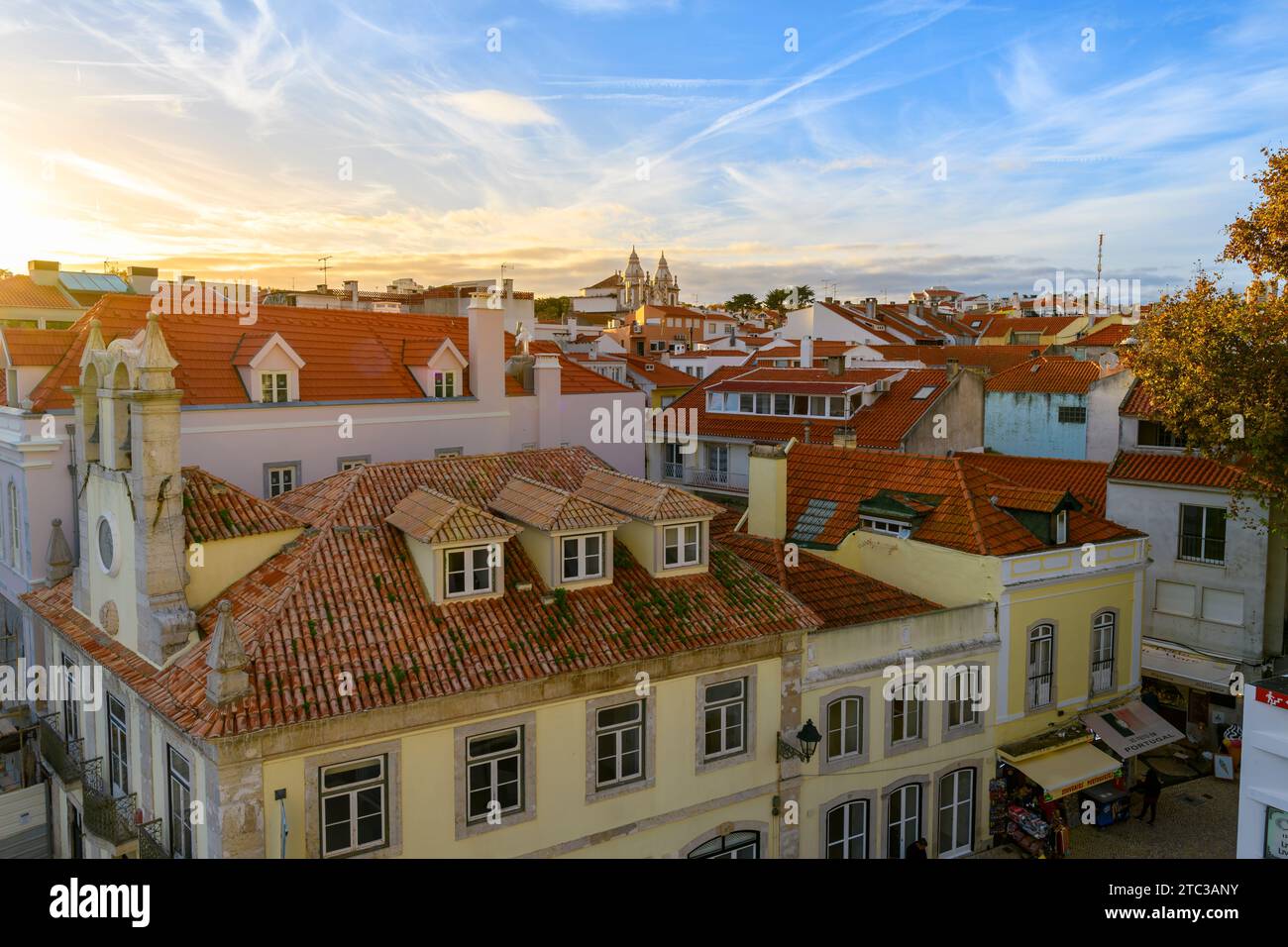 Cascais portugal old town sunset hi-res stock photography and images ...