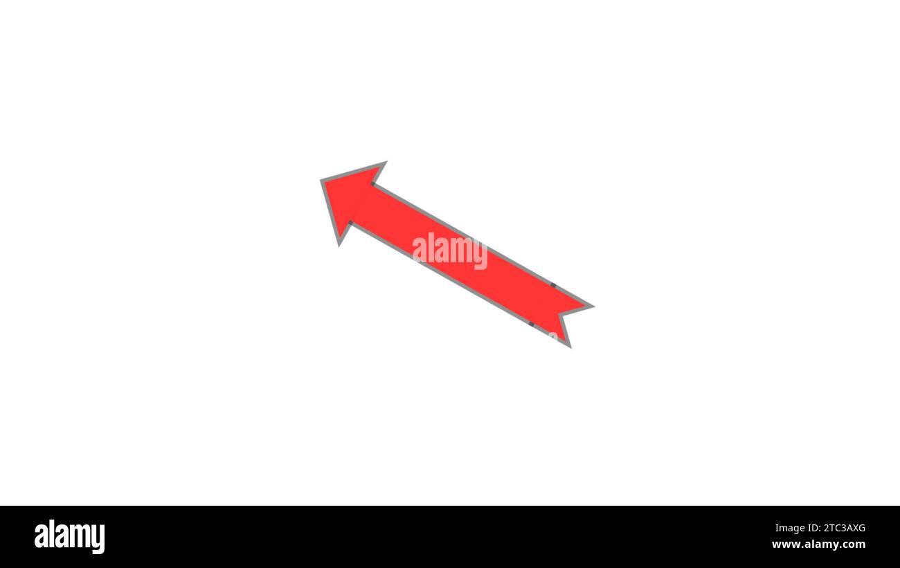 Straight arrow sign Stock Vector Images - Alamy