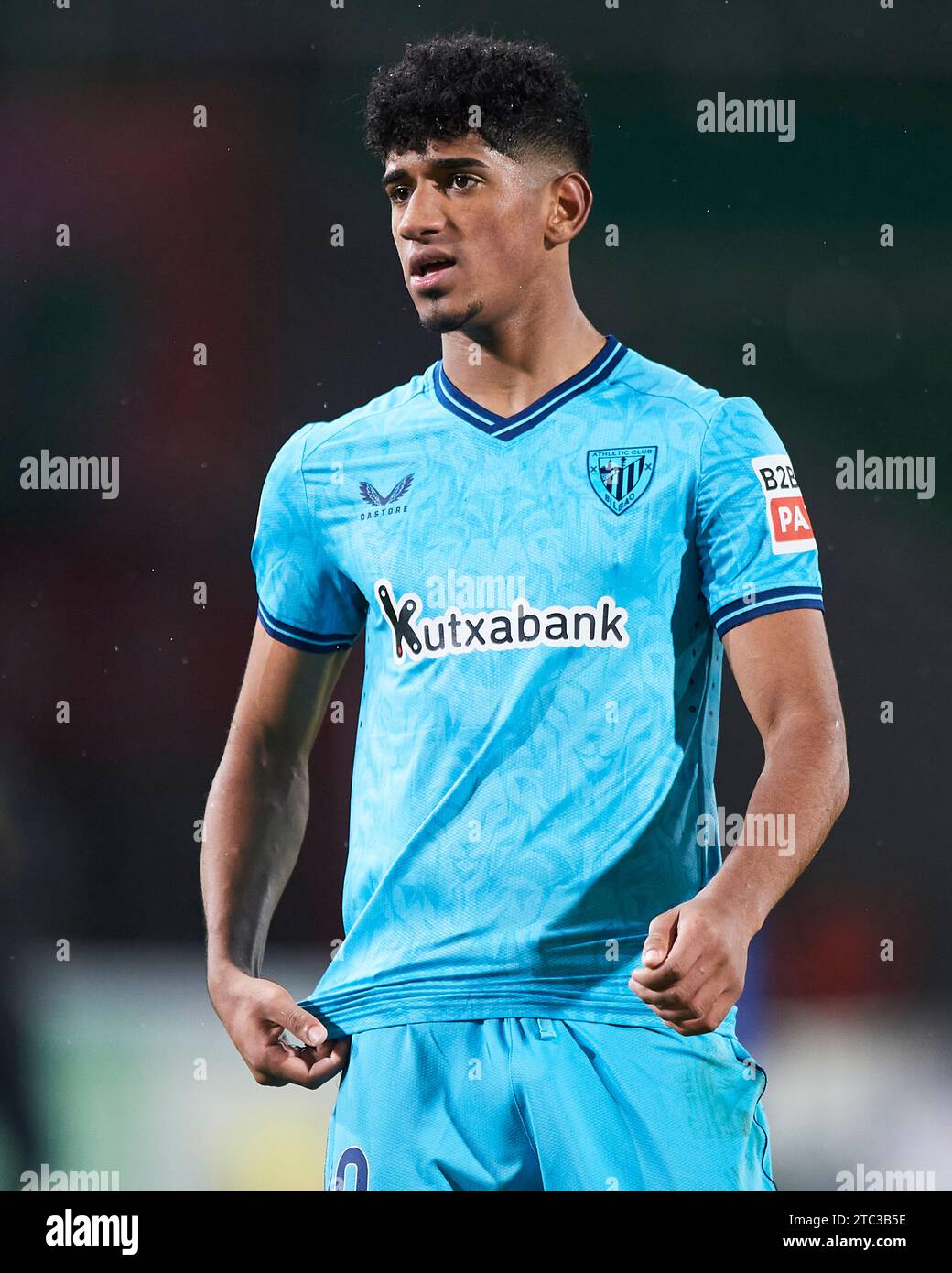 Adu Ares of Athletic Club in action during the Copa SM El Rey match ...