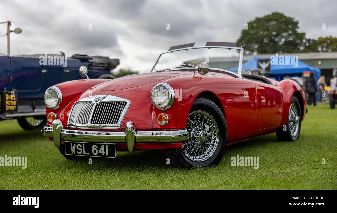 1960 MG MGA 1600, on display at the Race Day Airshow held at ...