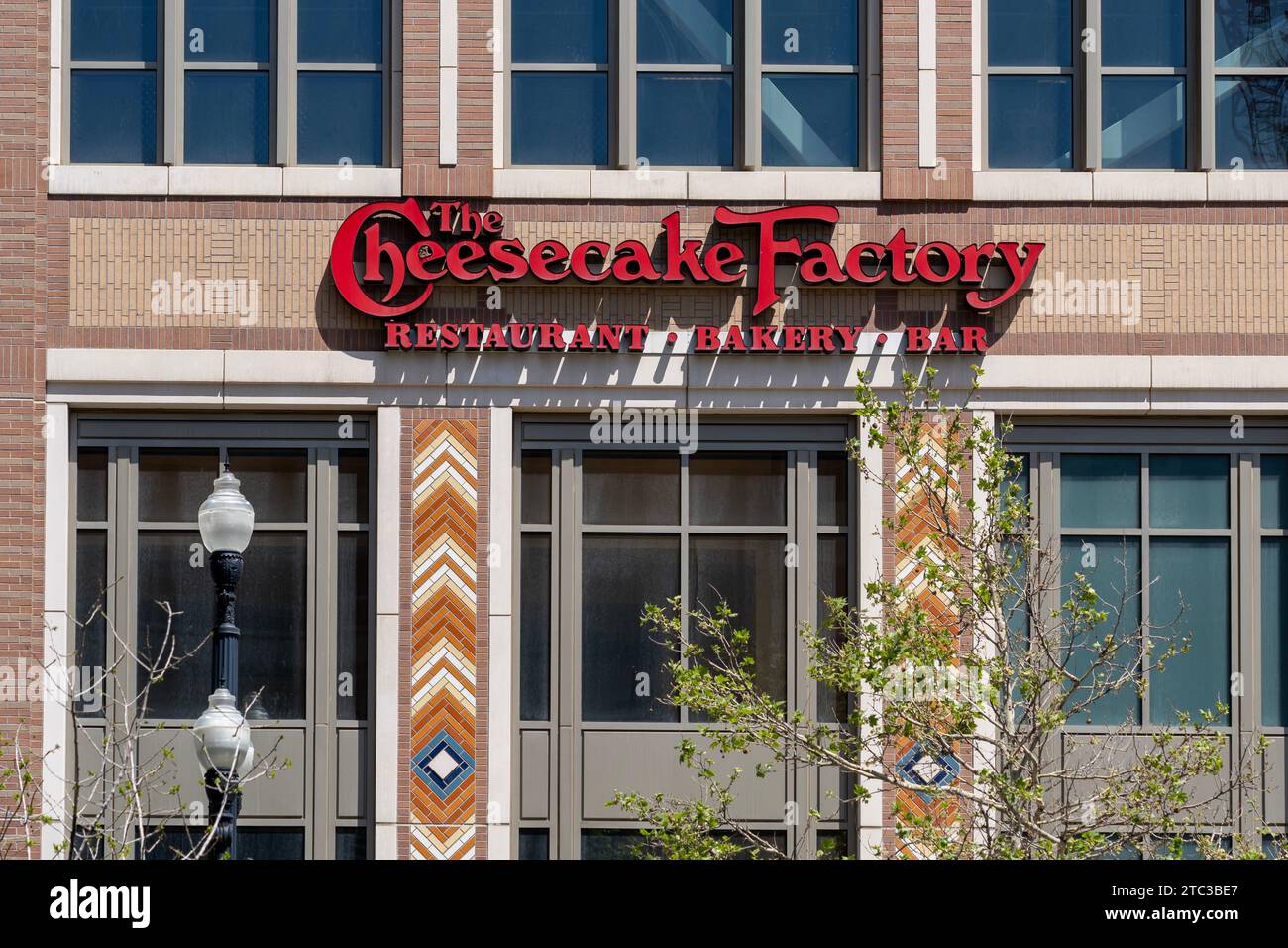 A Cheesecake Factory restaurant at City Creek Center in Salt Lake City ...