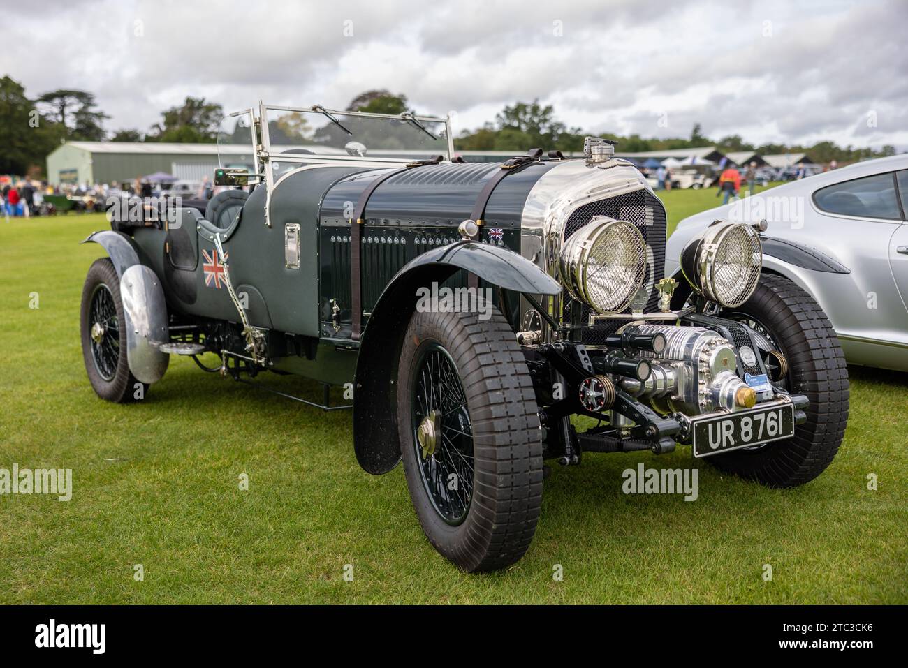 1935 Bentley Vanden Plas, on display at the Race Day Airshow held at ...