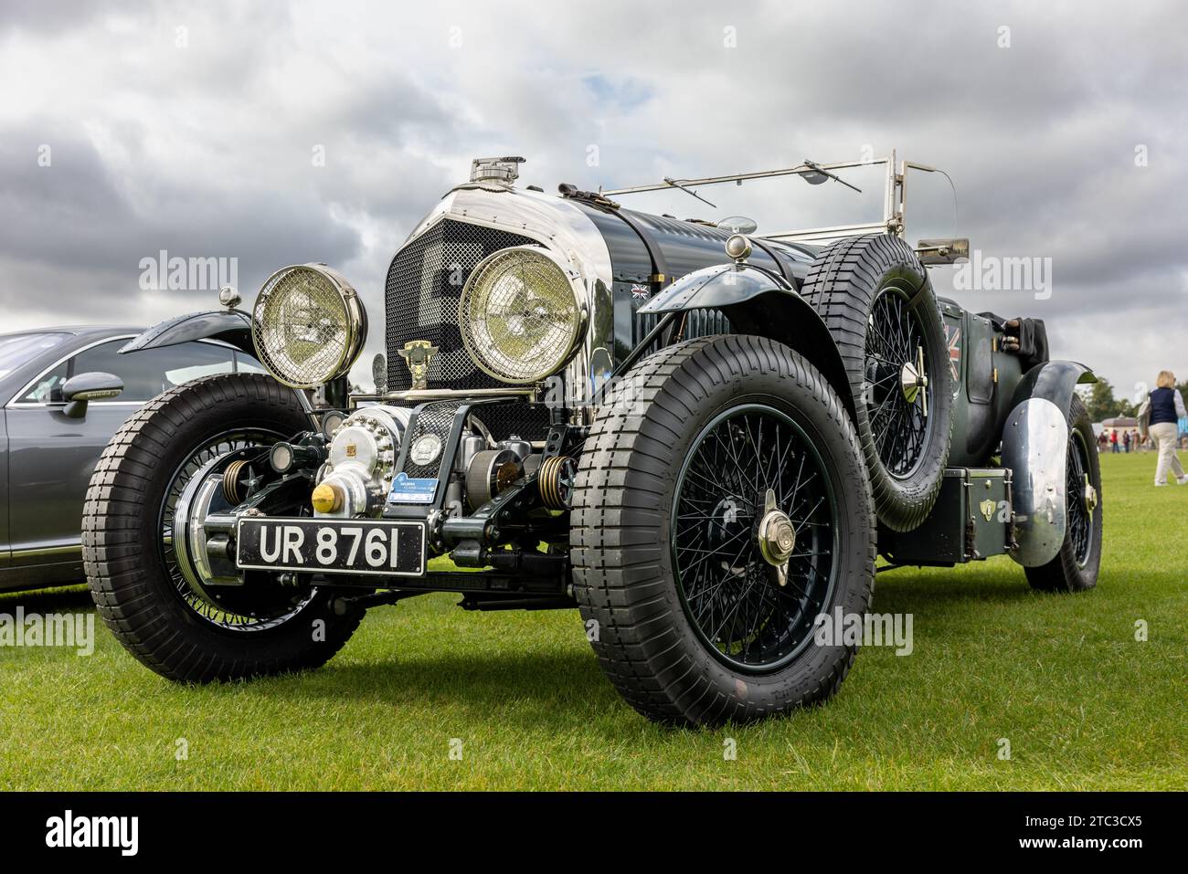 1935 Bentley Vanden Plas, on display at the Race Day Airshow held at ...