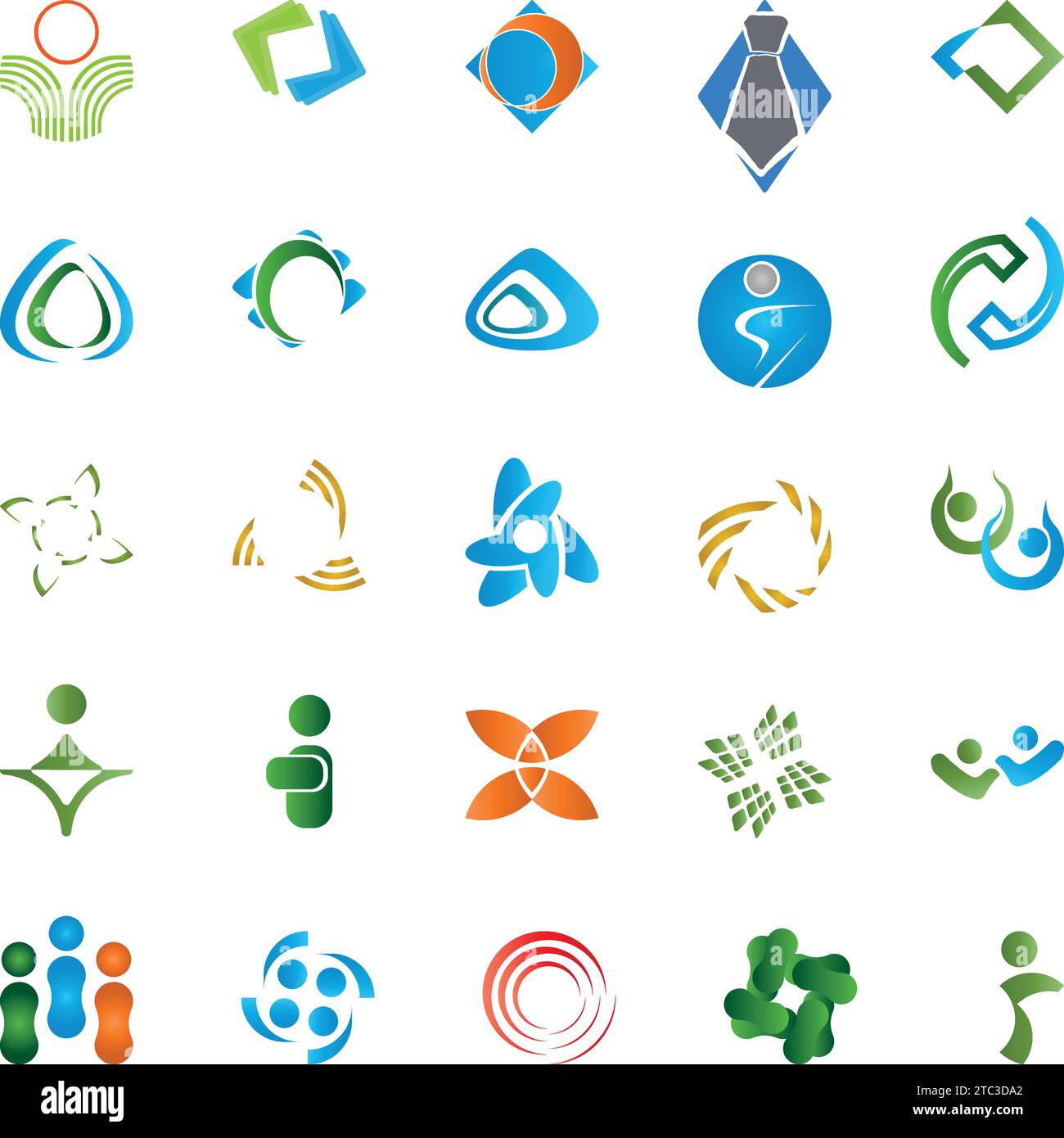 Various logos, logos collection, company logo, logo Stock Vector Image ...