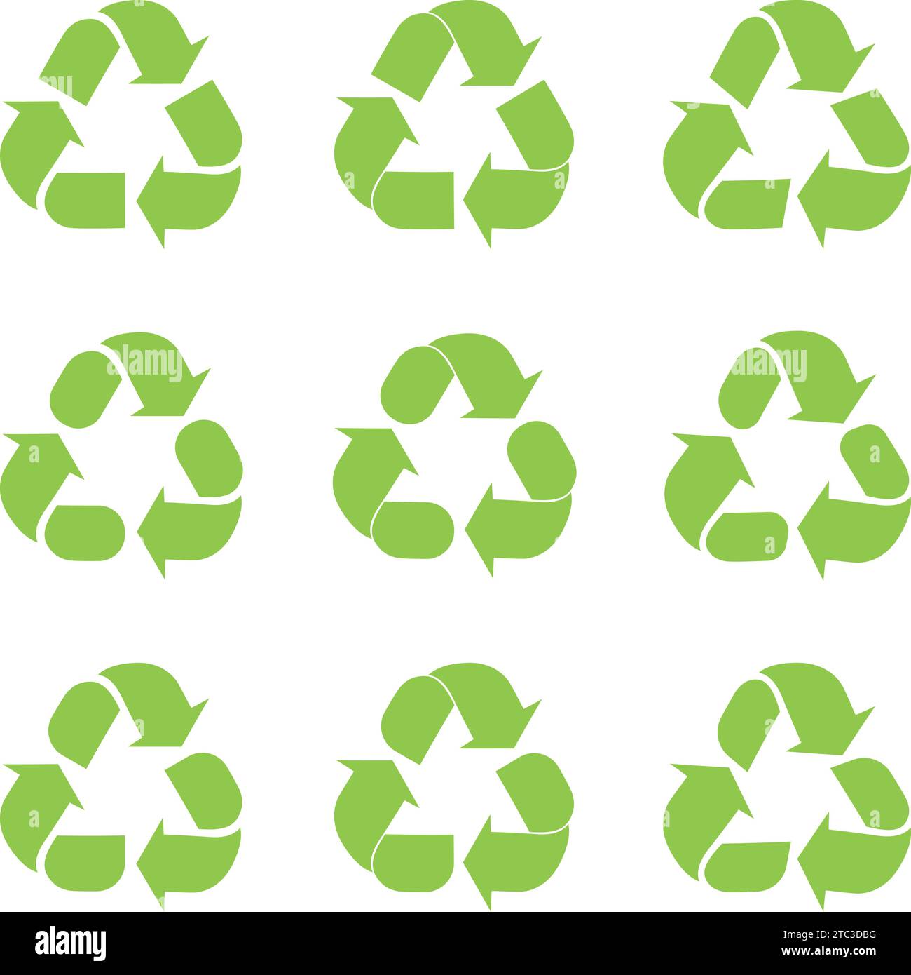 Recycling arrows, recycling signs, environment, background Stock Vector ...
