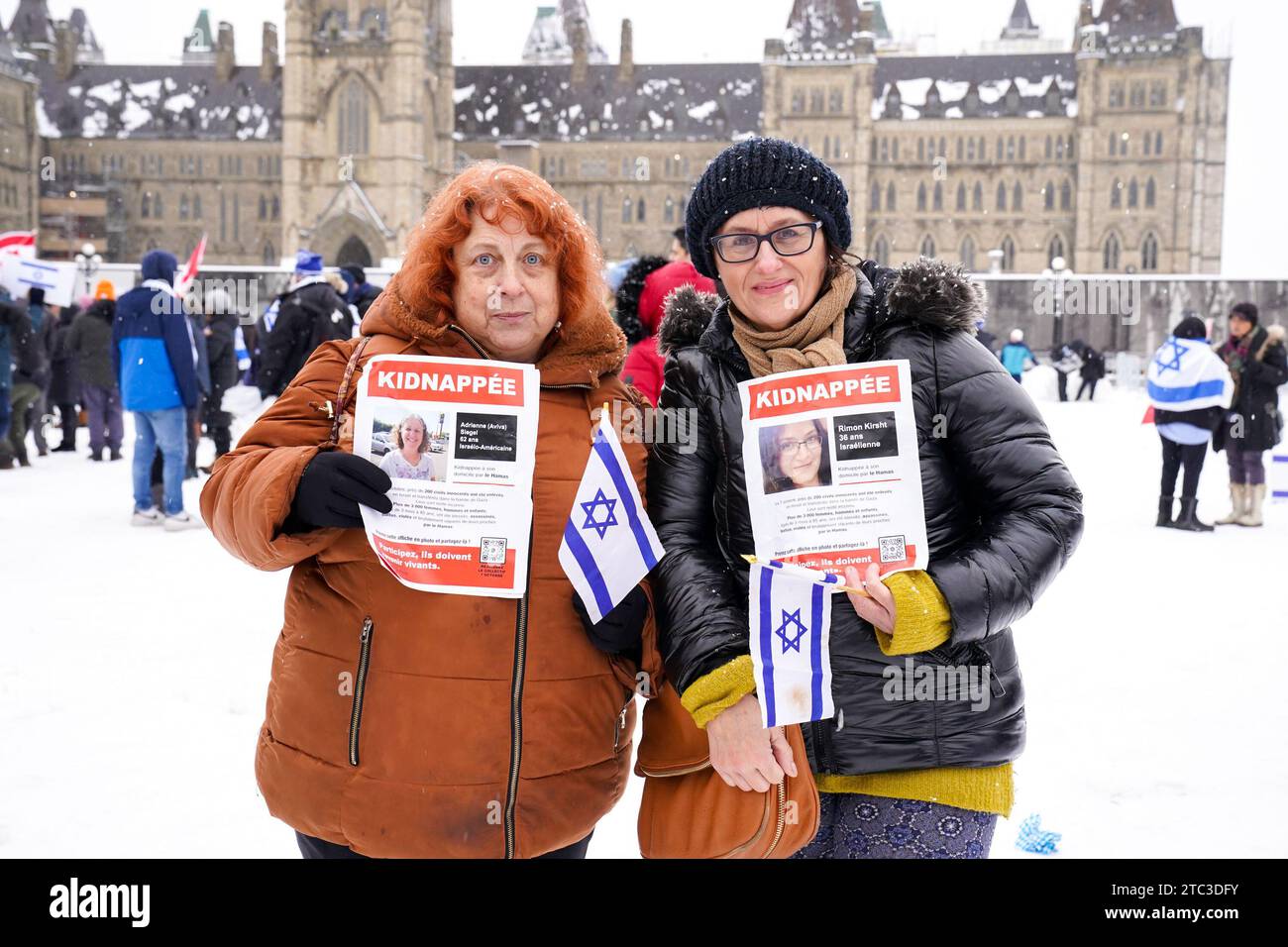 PEOPLE ATTEND 'CANADA'S RALLY FOR THE JEWISH PEOPLE' IN OTTAWA AT ...