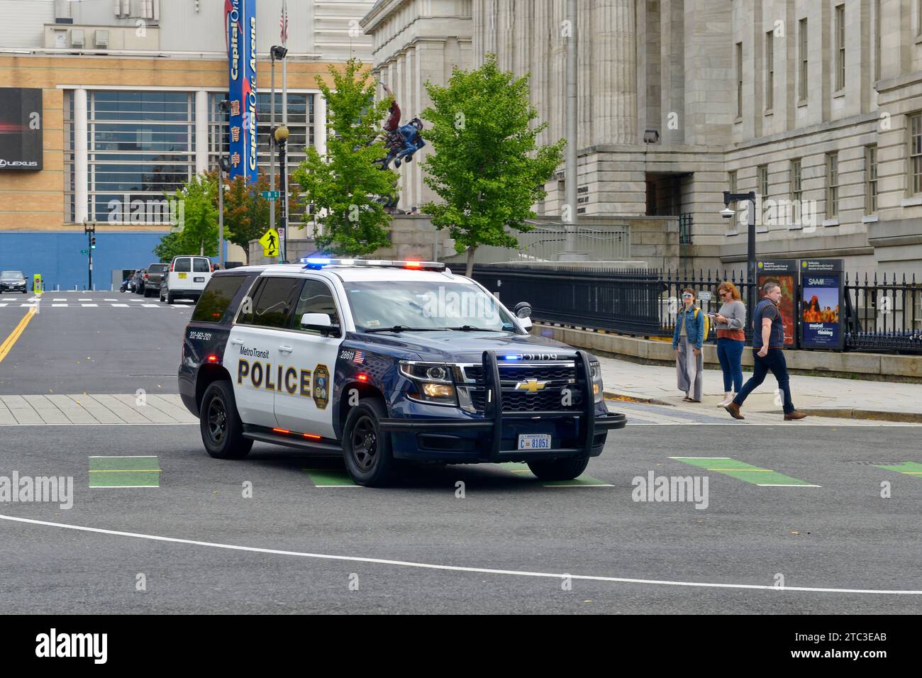 Police car at gallery hi-res stock photography and images - Alamy