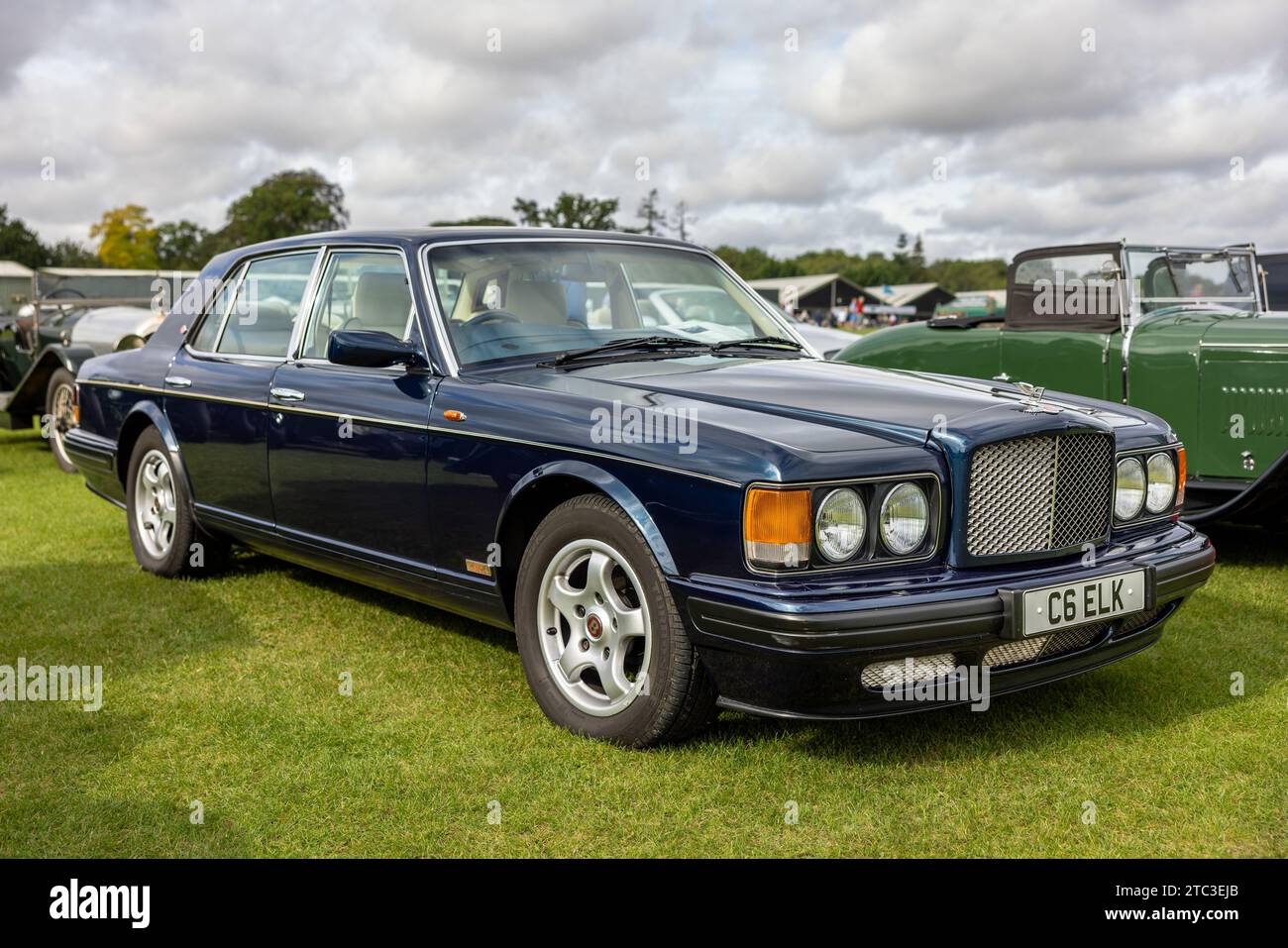 Bentley Turbo R, on display at the Race Day Airshow held at ...