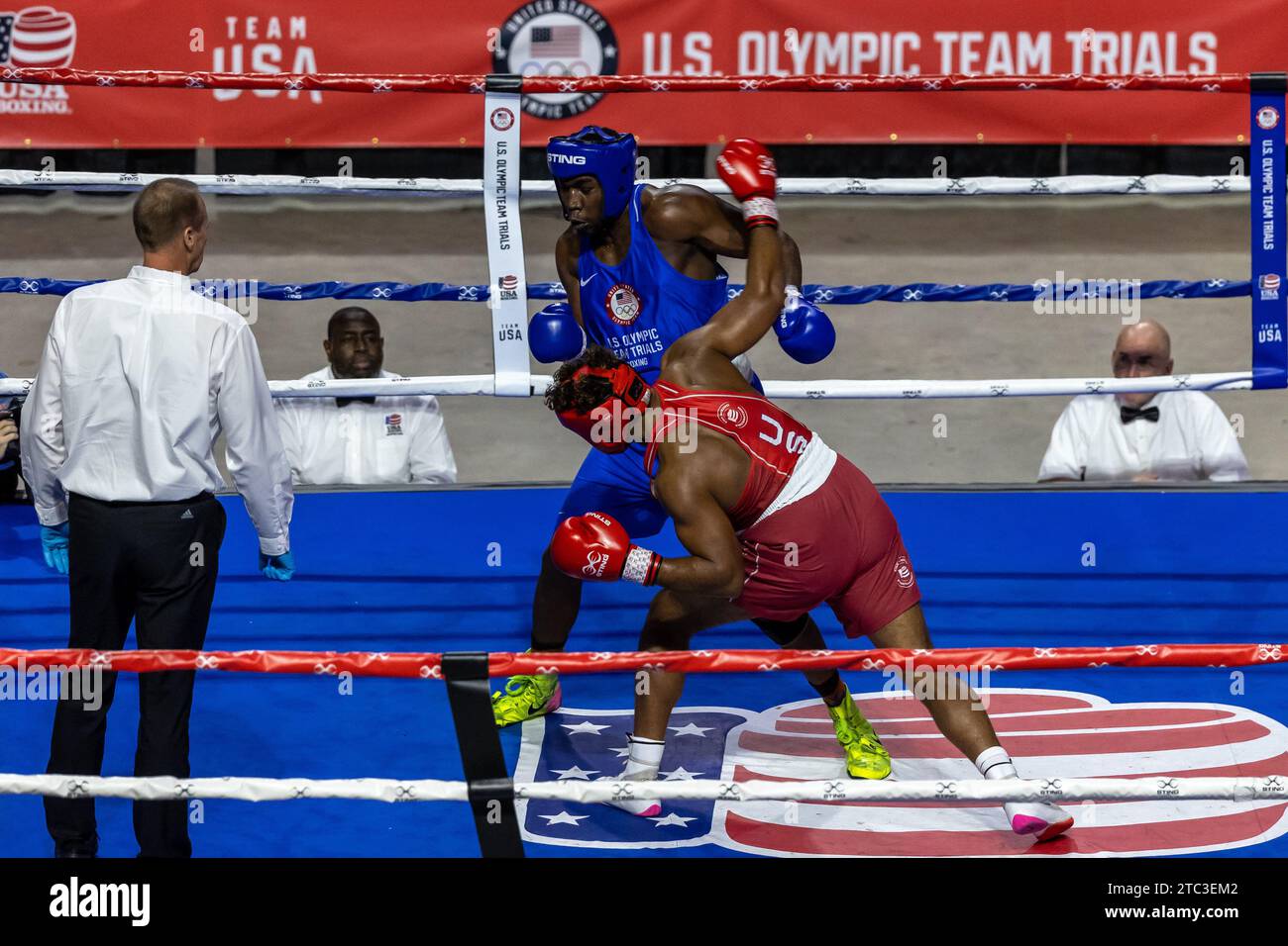 Olympic boxing trials hi-res stock photography and images - Alamy