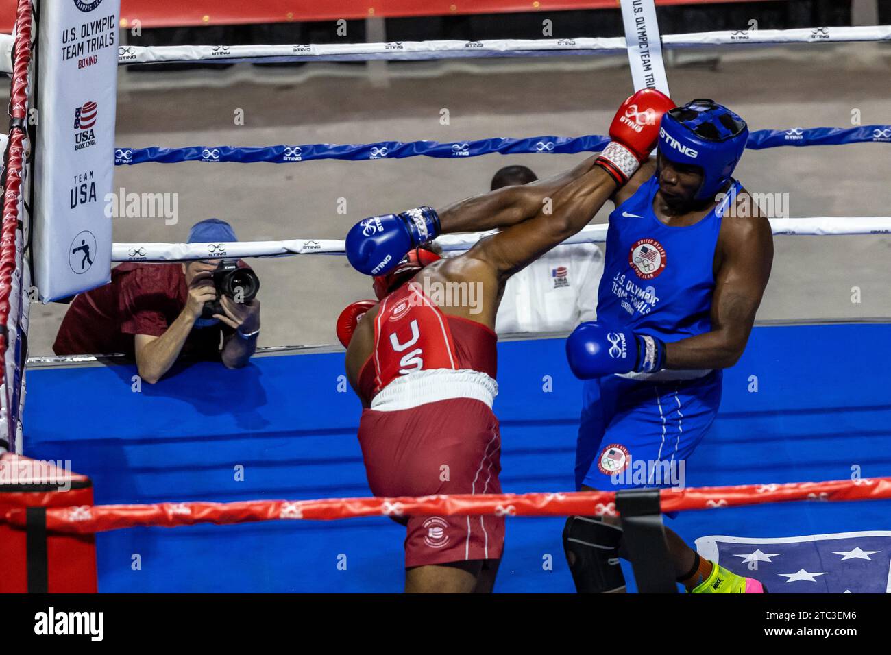 Olympic boxing trials hi-res stock photography and images - Alamy