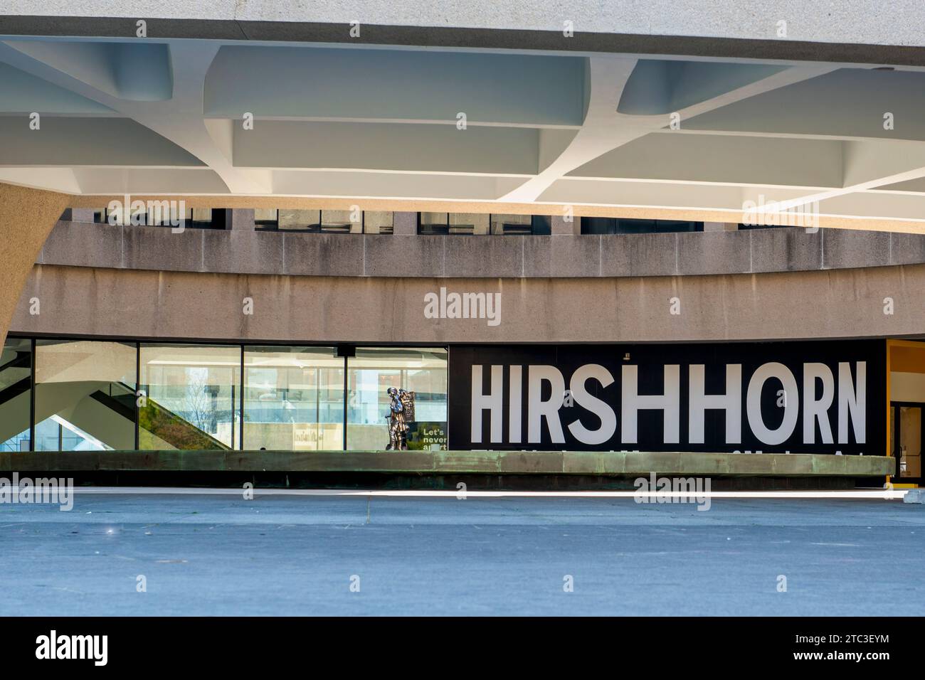 The Hirshhorn Museum and sculpture garden in Washington DC Stock Photo ...