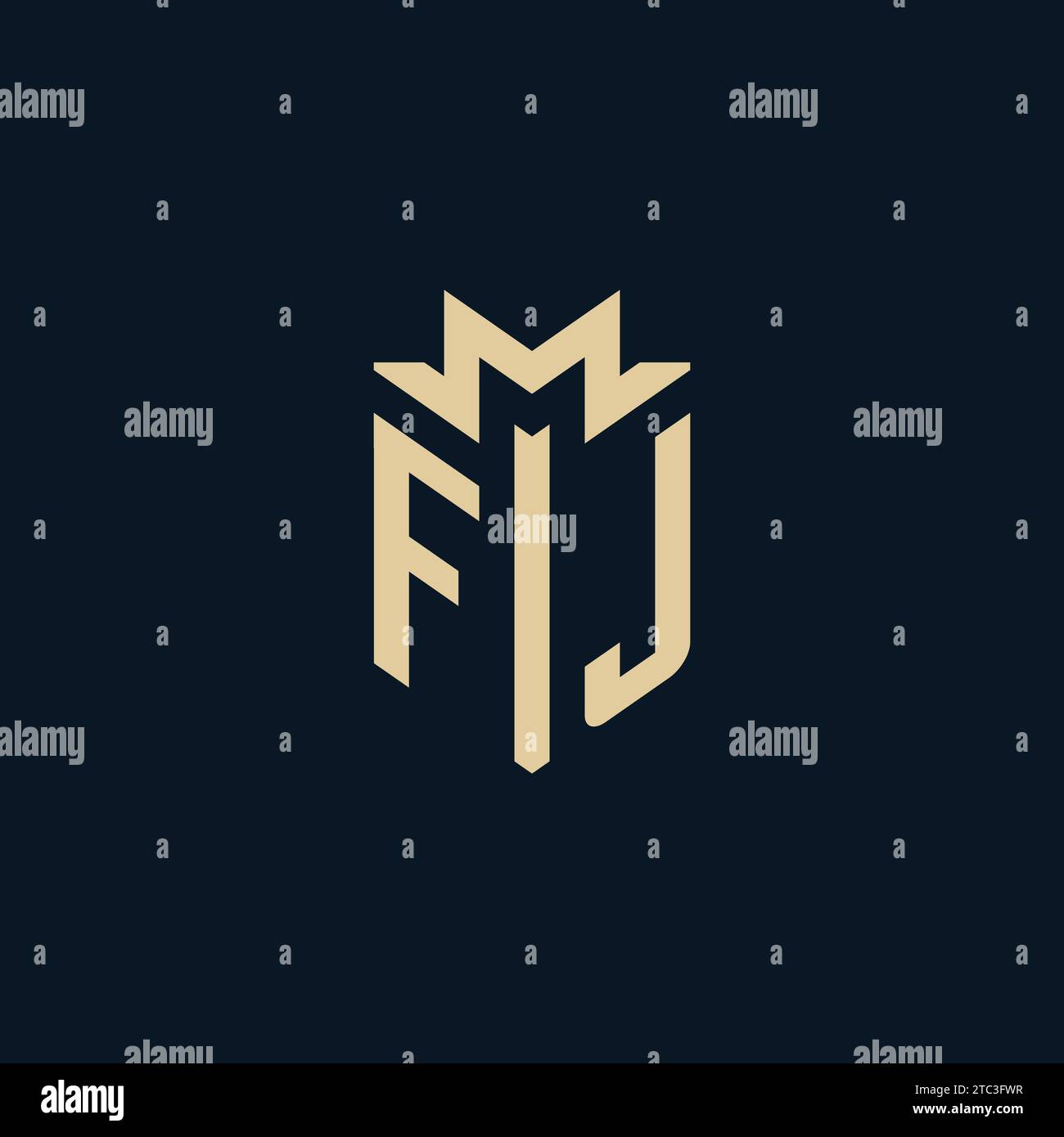 Fmj logo Stock Vector Images - Alamy