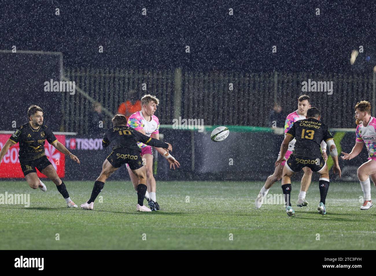 Newcastle, UK. 20th Oct, 2023. Louie Johnson of Newcastle Falcons ...