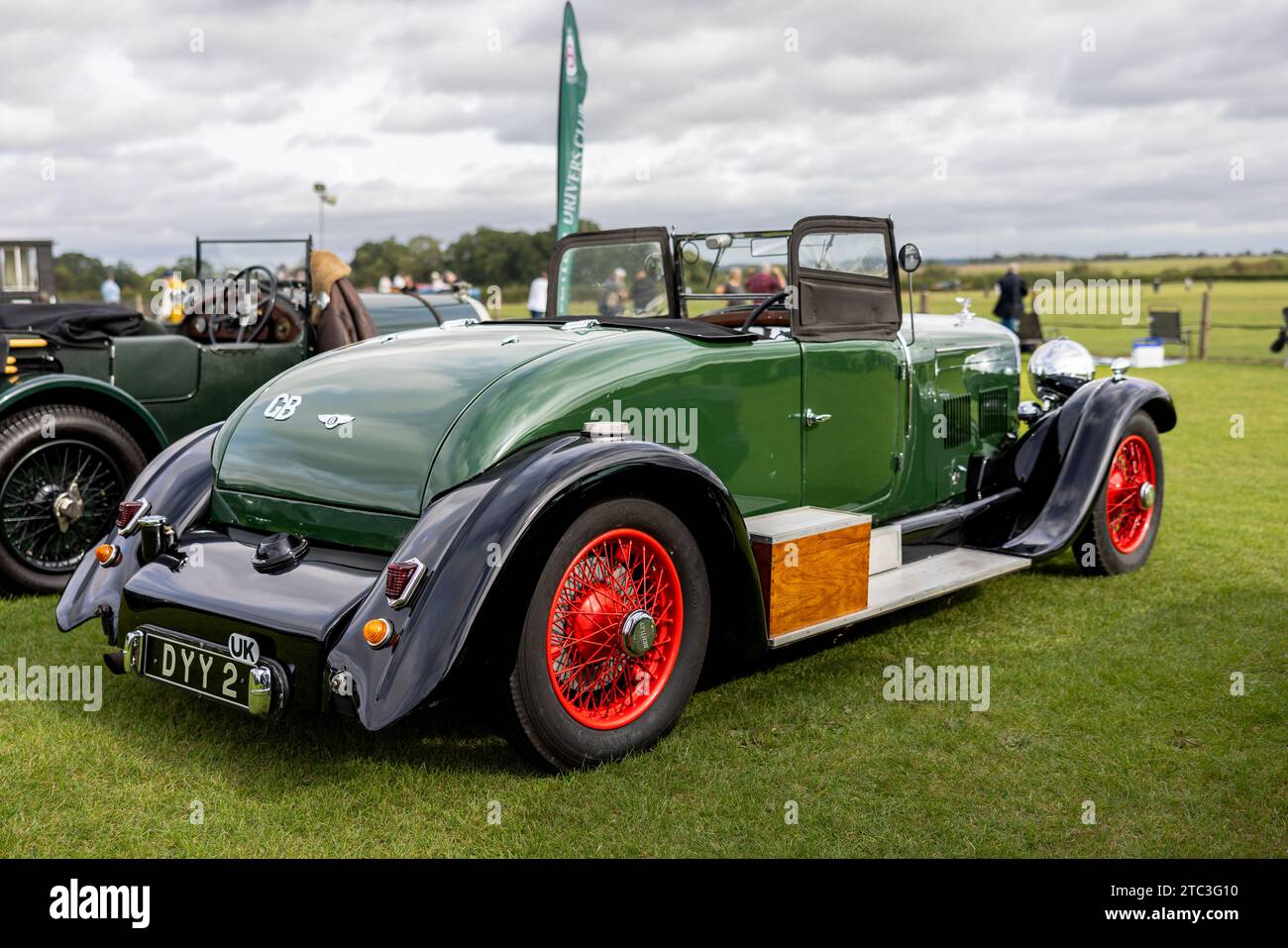 1937 Bentley Roadster, on display at the Race Day Airshow held at ...