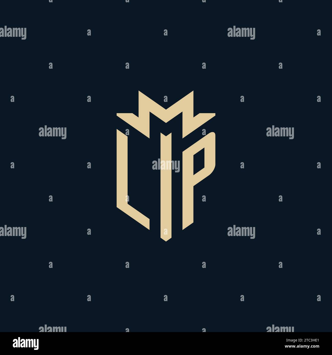 LP initial for law firm logo, lawyer logo, attorney logo design ...