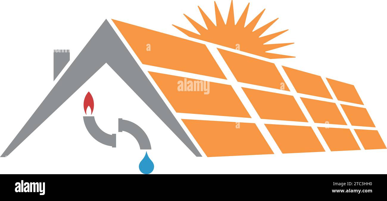 flame, water, plumber, logo, plumber, craftsman, background Stock ...