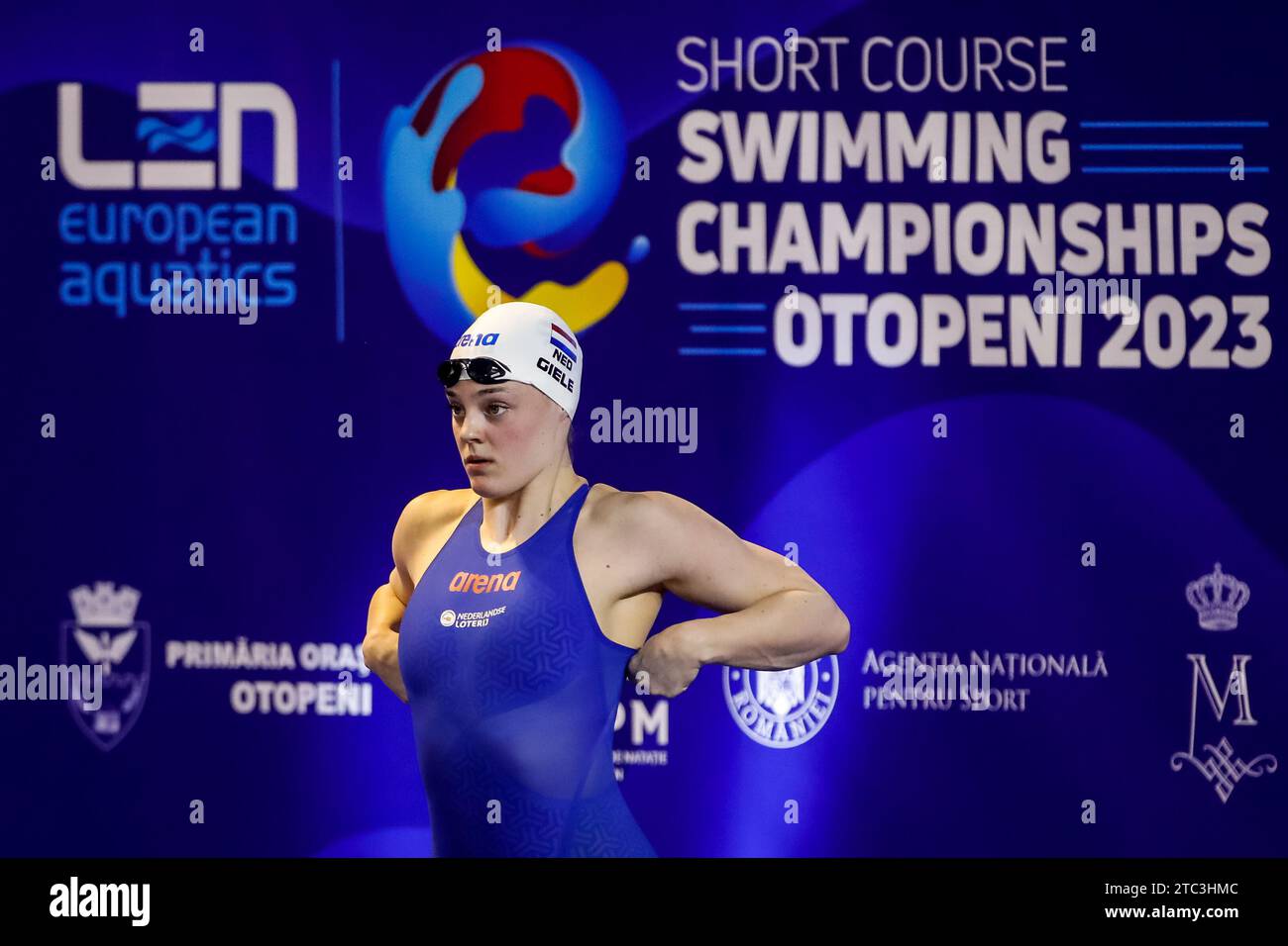 Otopeni, Romania. 10th Dec, 2023. OTOPENI, ROMANIA - DECEMBER 10: Tessa ...