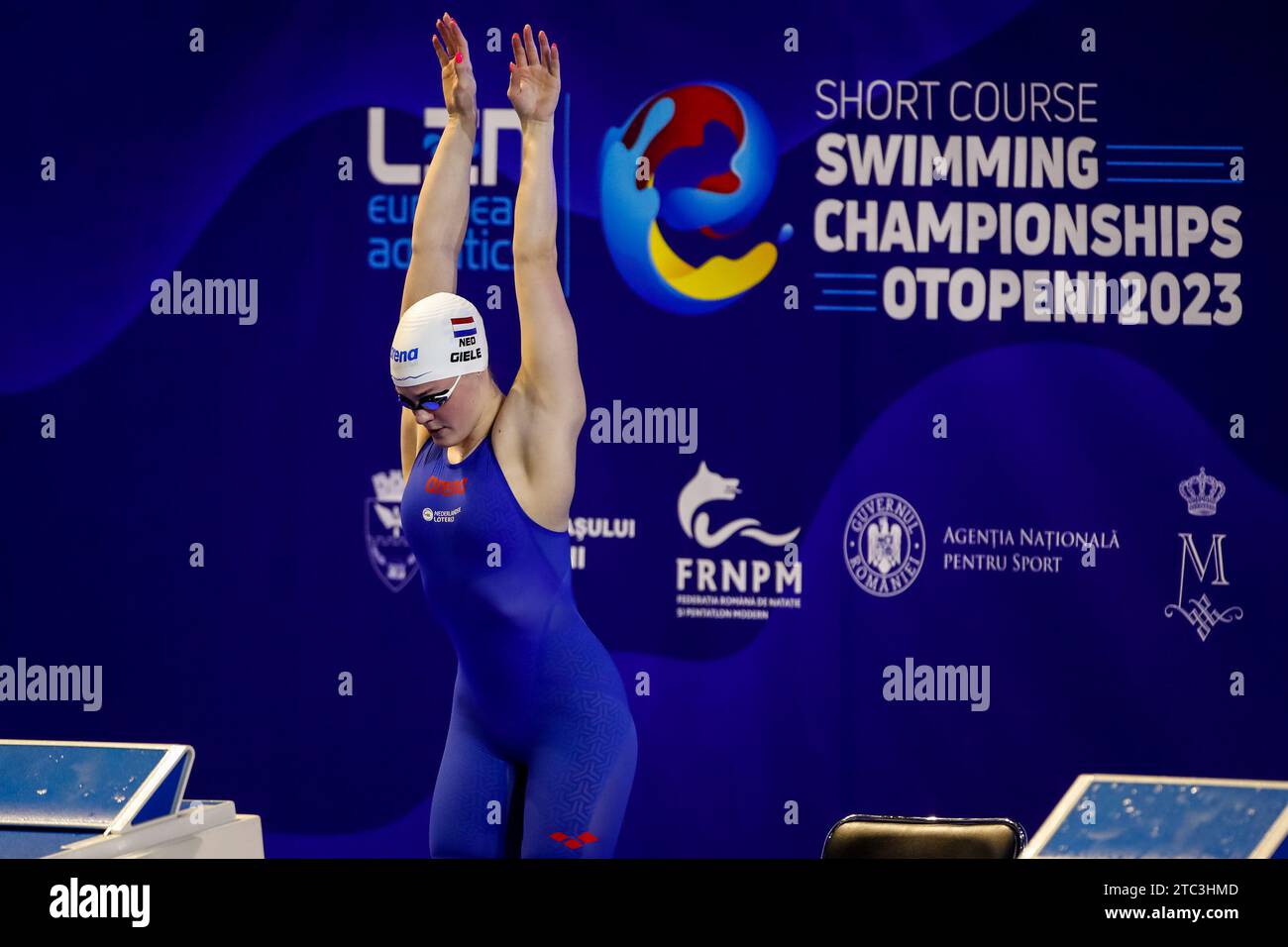 Otopeni, Romania. 10th Dec, 2023. OTOPENI, ROMANIA - DECEMBER 10: Tessa ...