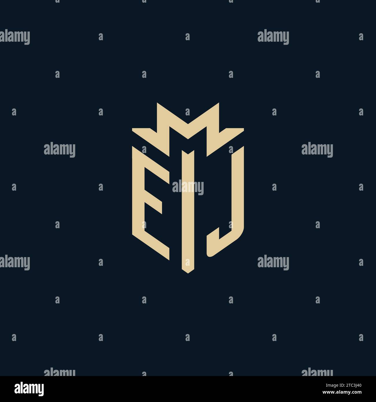 EJ initial for law firm logo, lawyer logo, attorney logo design ...