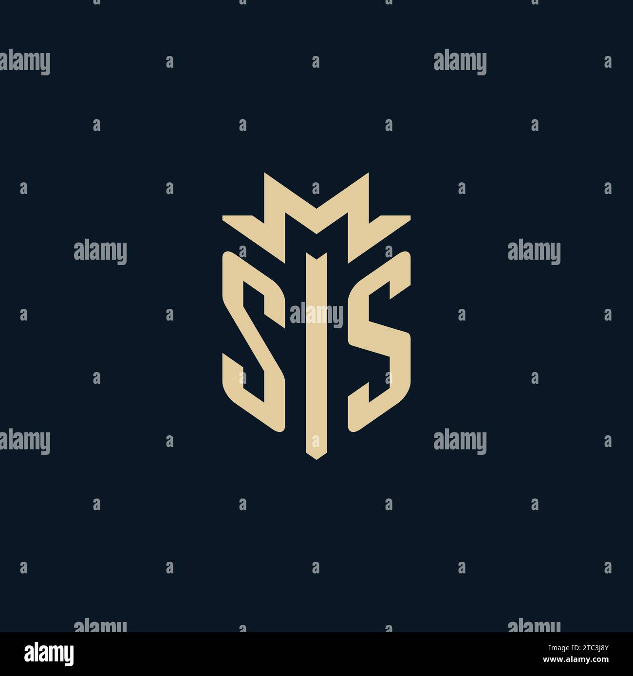 Sis logo design hi-res stock photography and images - Alamy