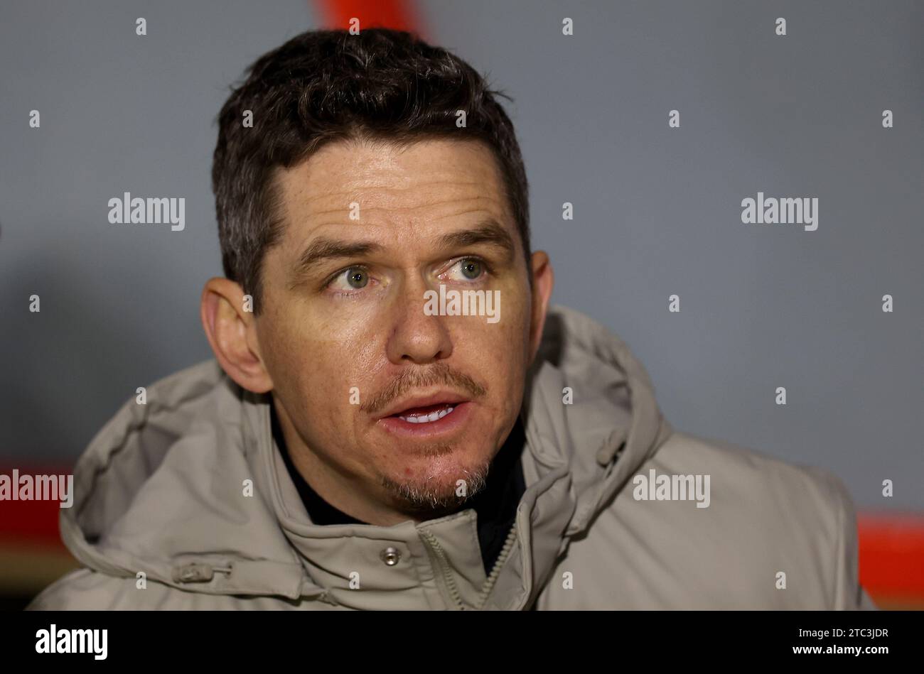 Manchester United manager Marc Skinner before the Barclays Women's ...