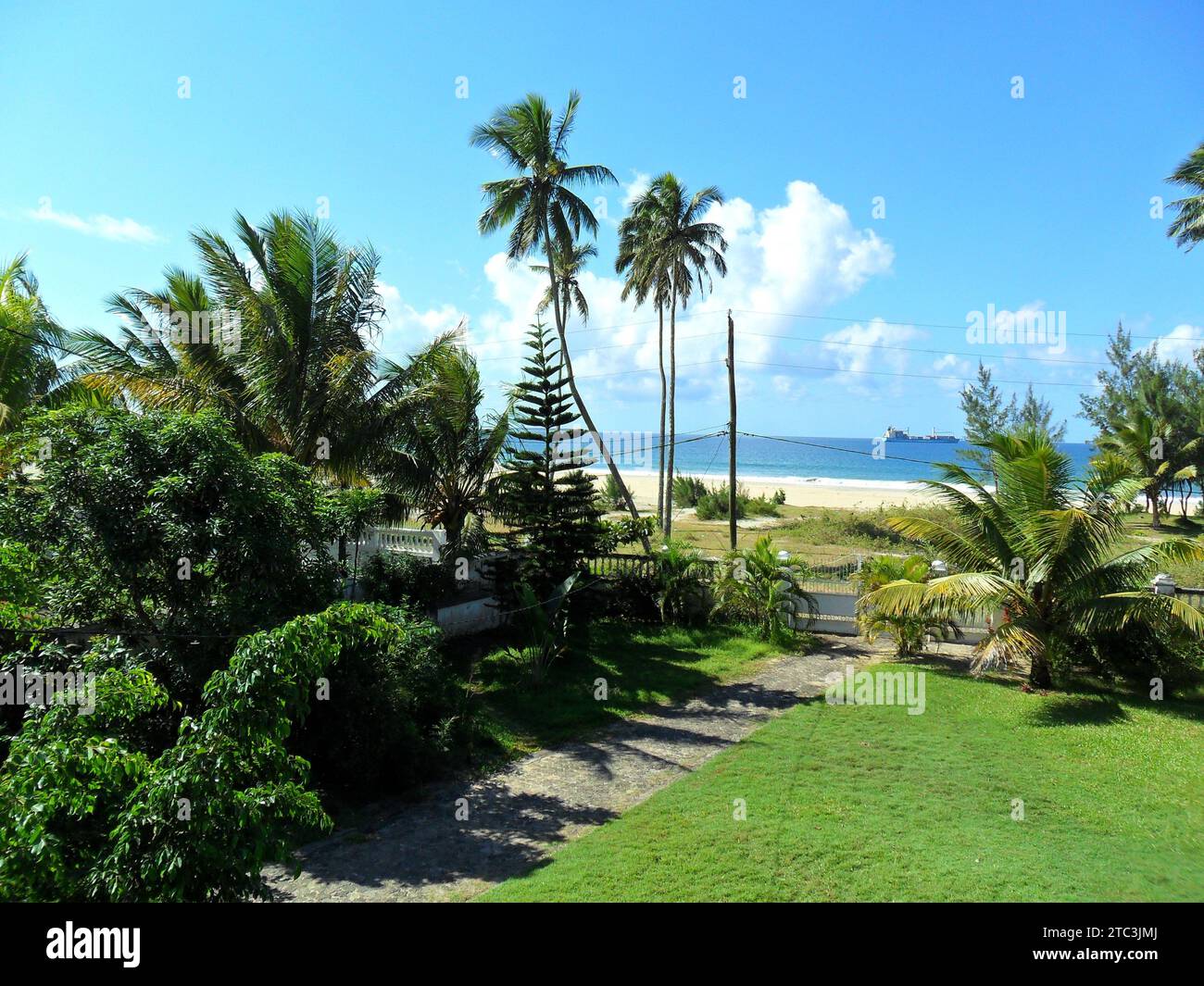 A Beautiful View of a beach in Tamatave, Madagascar Stock Photo - Alamy