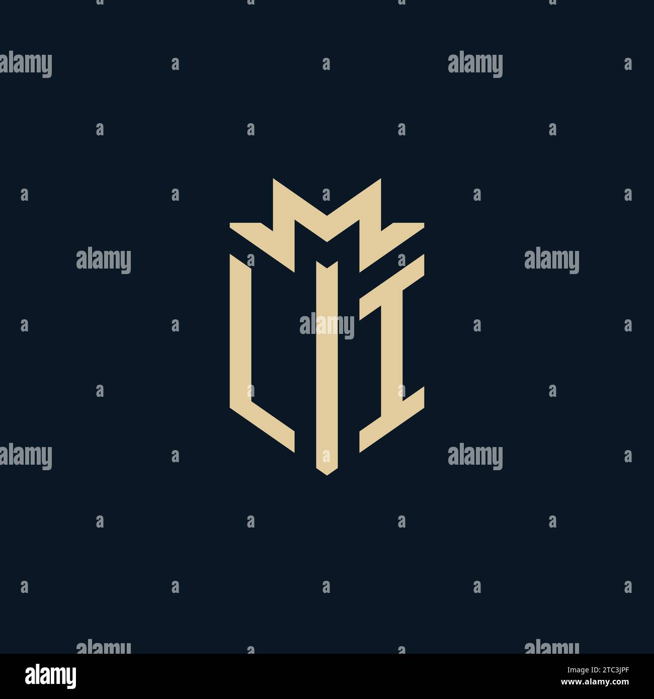 Lmi logo design hi-res stock photography and images - Alamy