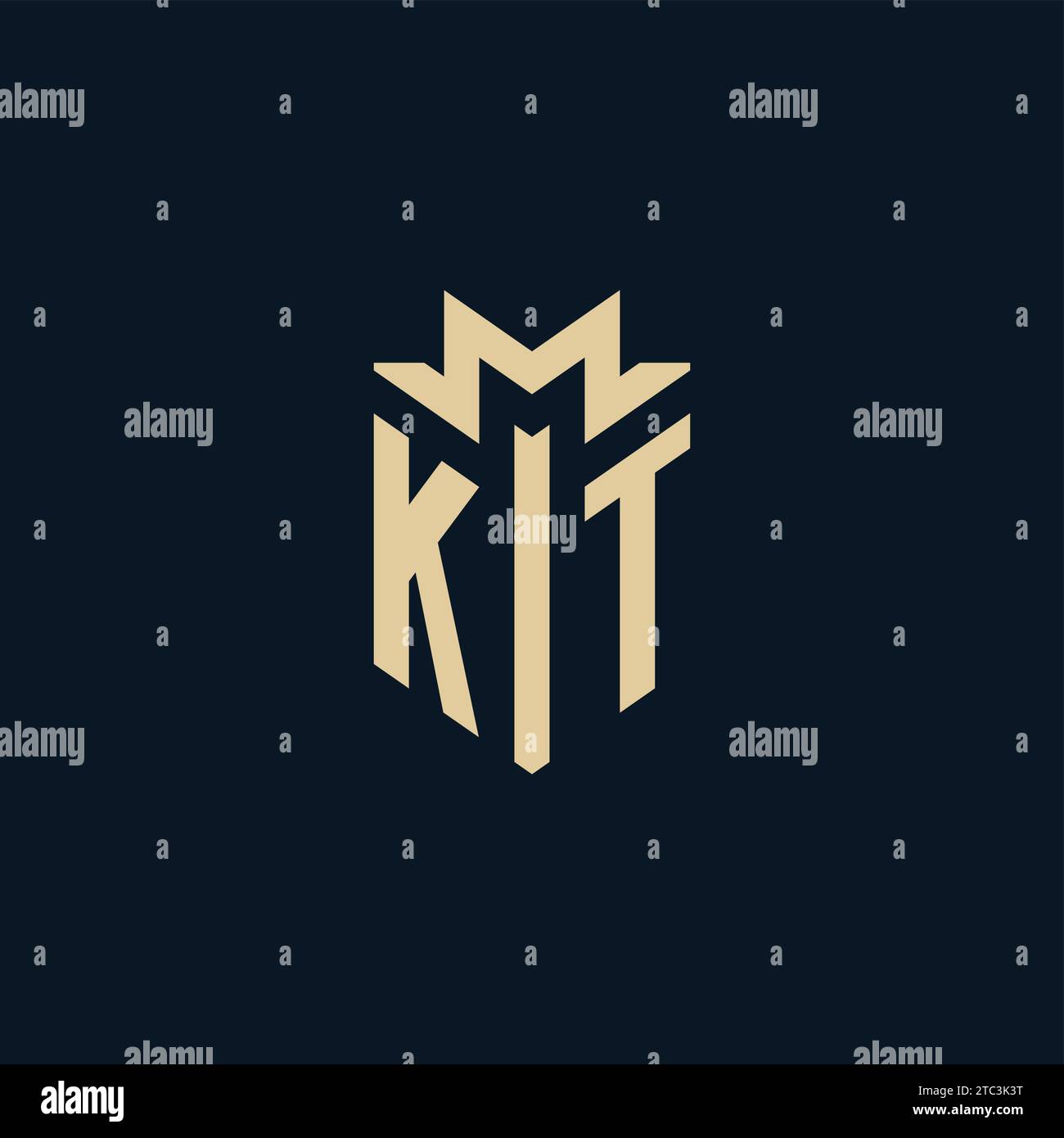 Initial kmt hi-res stock photography and images - Alamy