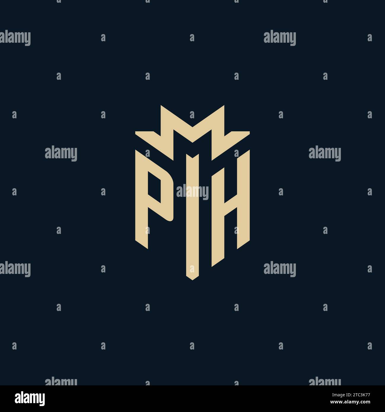 PH initial for law firm logo, lawyer logo, attorney logo design inspiration Stock Vector Image ...