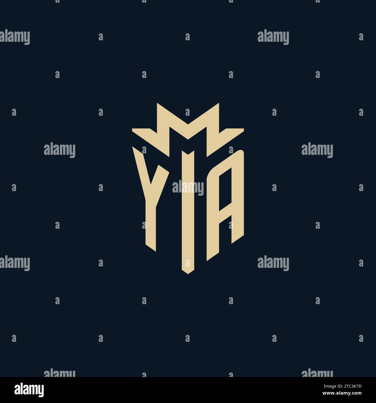 YA initial for law firm logo, lawyer logo, attorney logo design ...