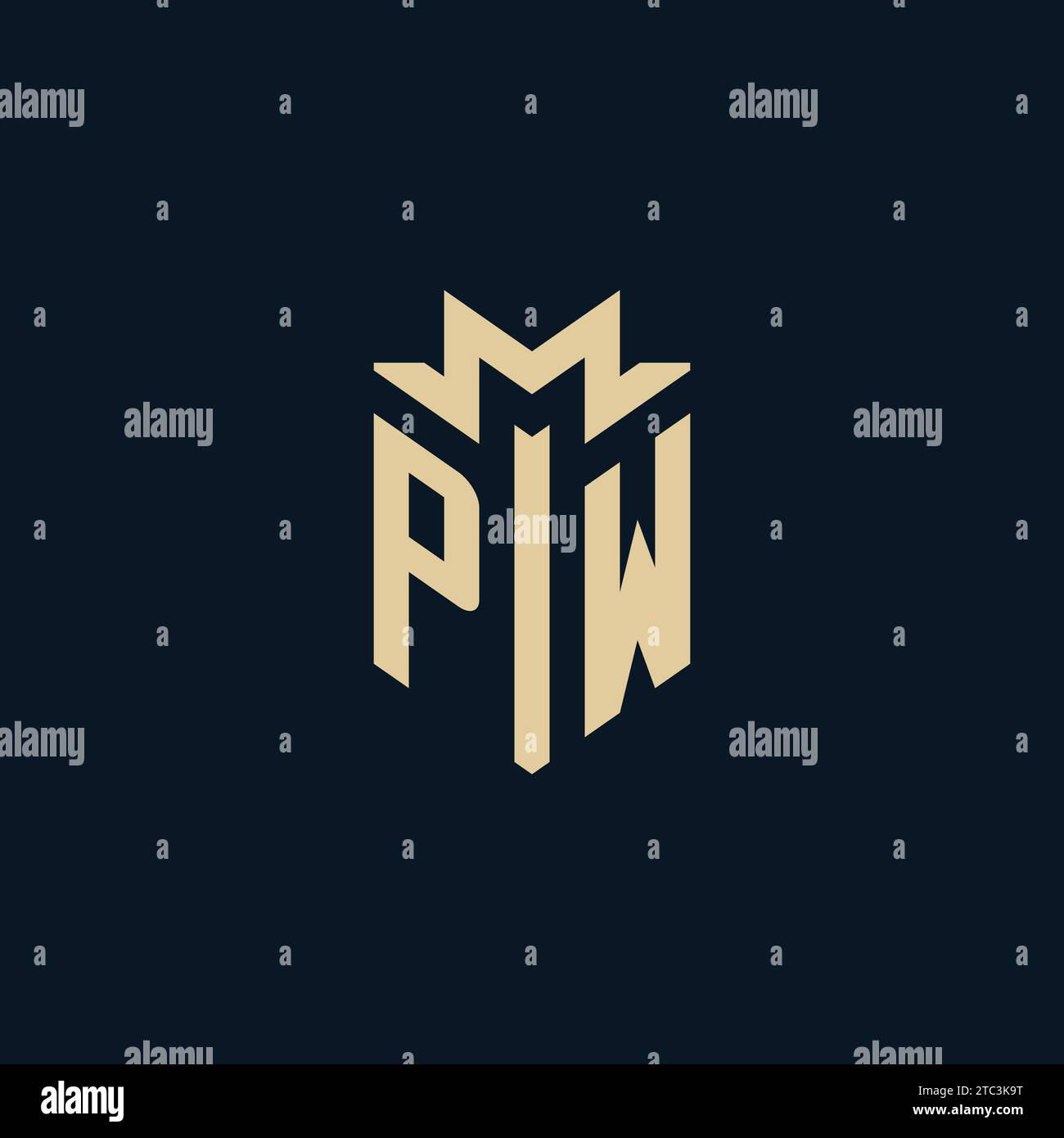 Piw letter Stock Vector Images - Alamy