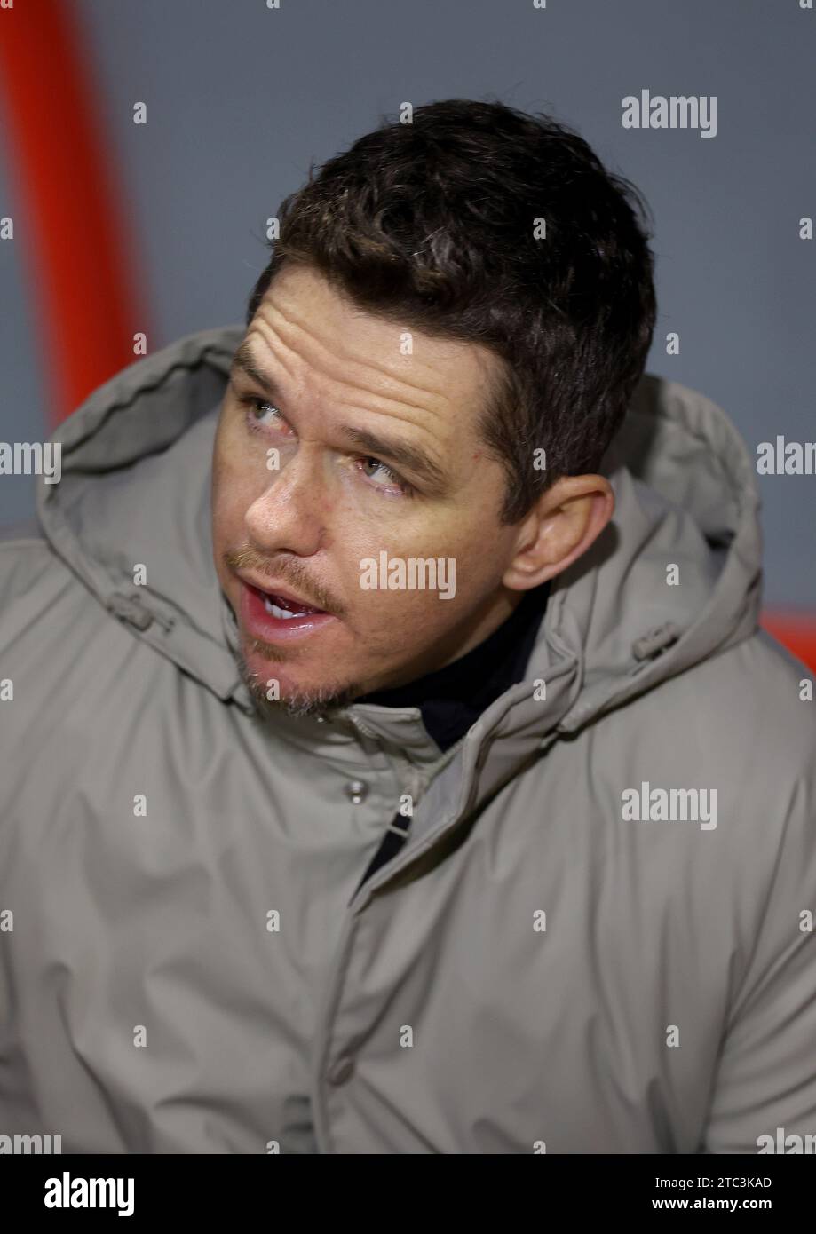 Manchester United manager Marc Skinner before the Barclays Women's ...