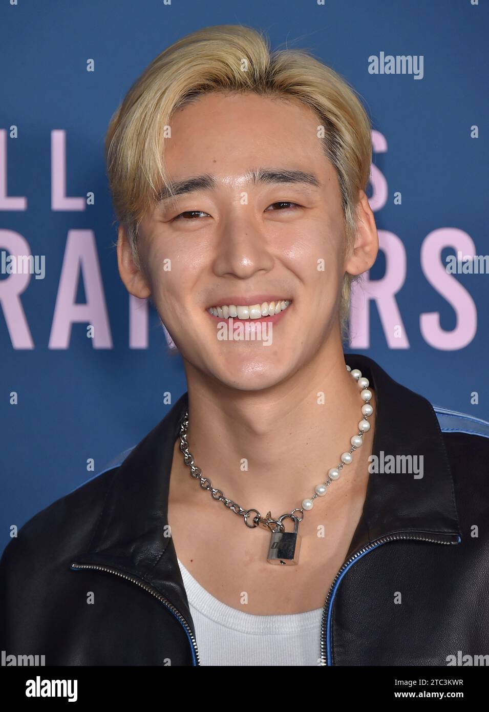 Kevin Woo arrives at a screening of "All of Us Strangers" on Saturday ...