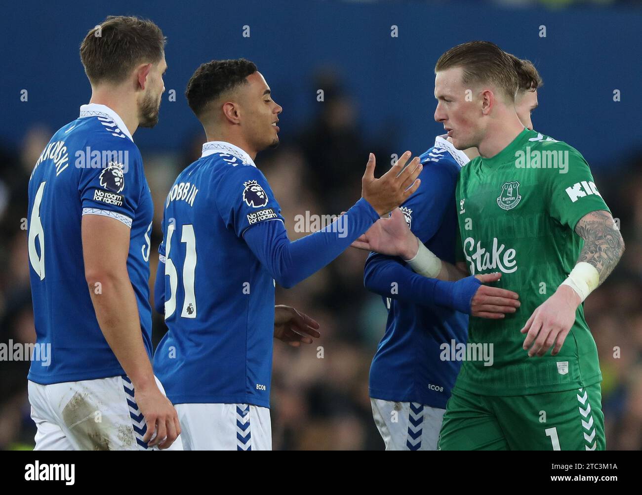 Goodison Park, Liverpool, UK. 10th Dec, 2023. Premier League Football ...
