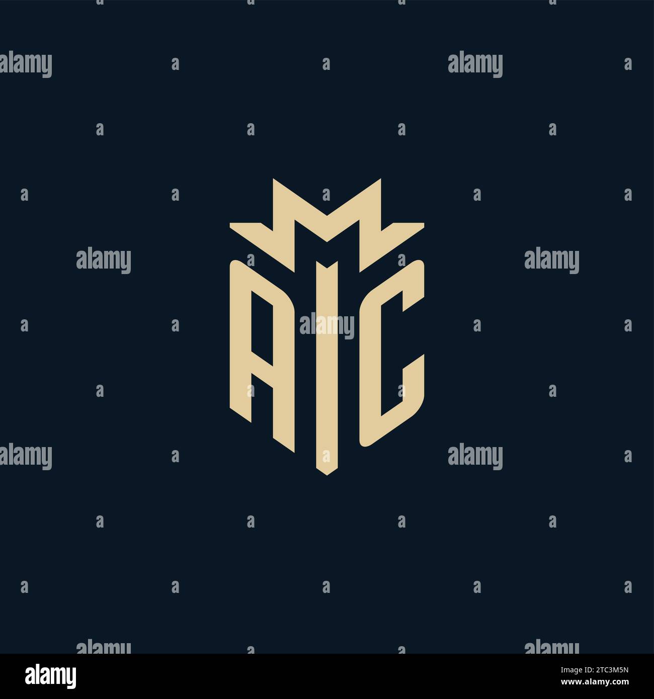 AC initial for law firm logo, lawyer logo, attorney logo design ...