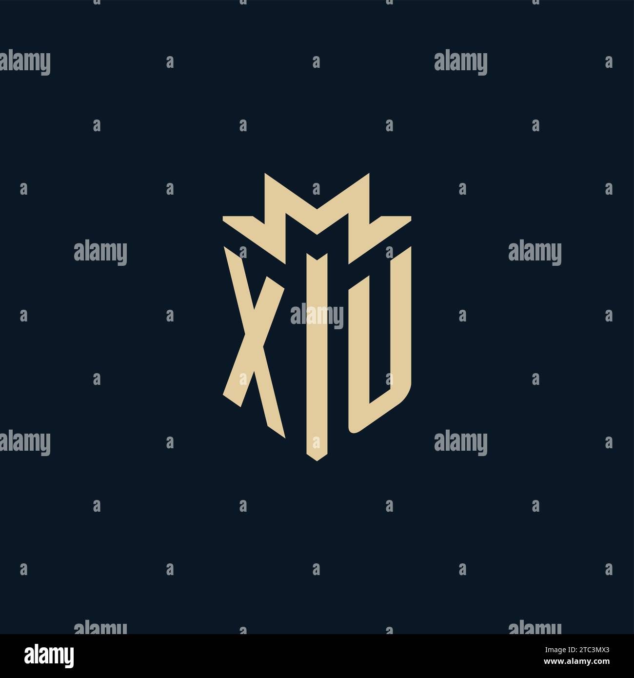 XU initial for law firm logo, lawyer logo, attorney logo design inspiration Stock Vector Image ...