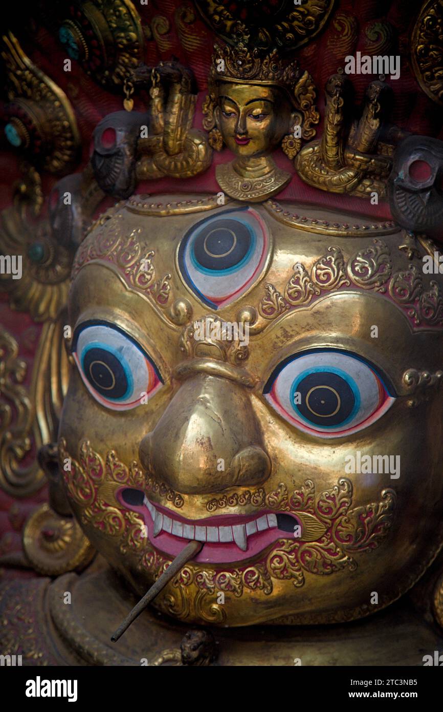 Nepal mask hi-res stock photography and images - Alamy
