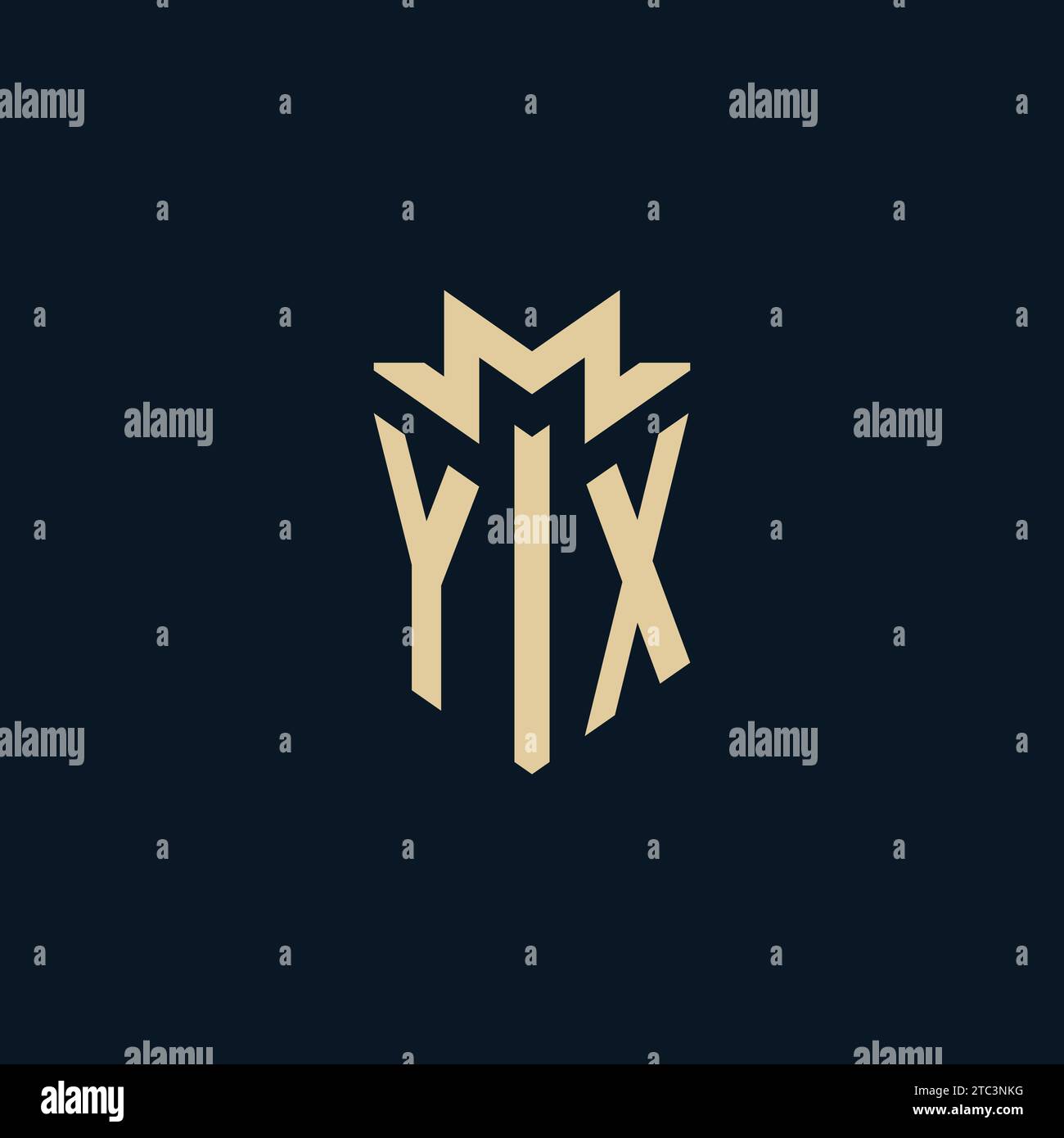 Initial ymx Stock Vector Images - Alamy