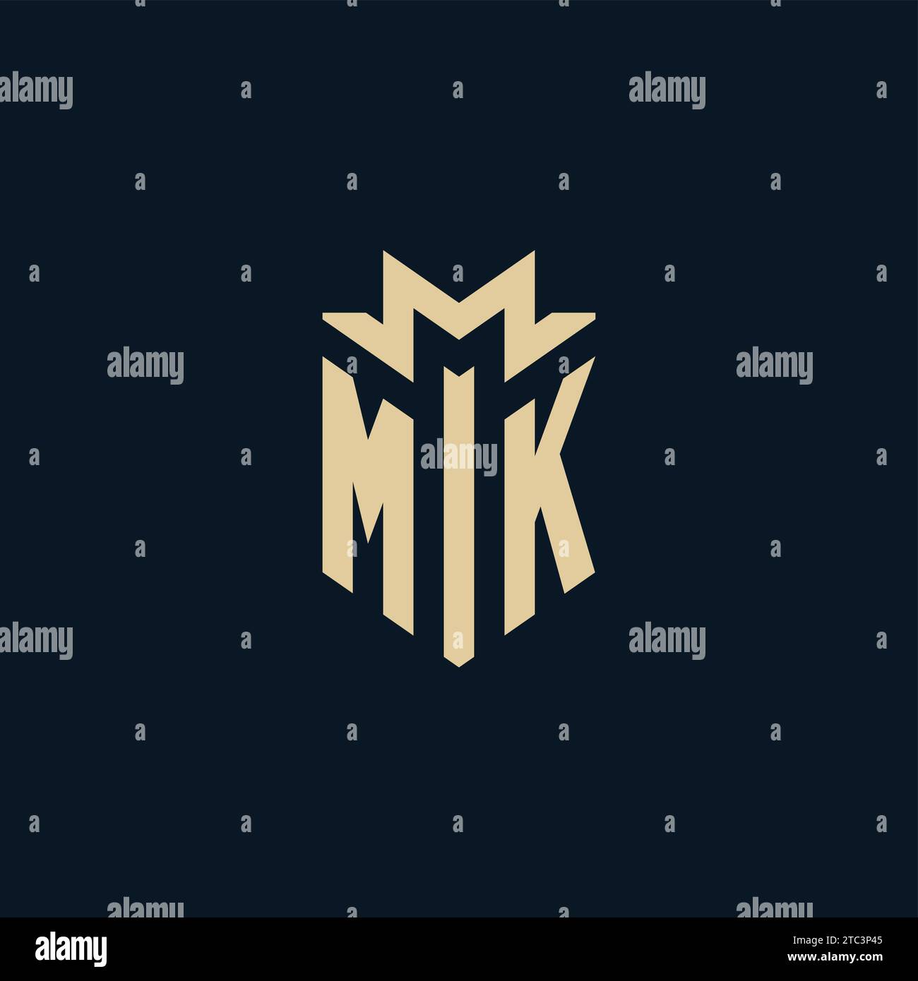 MK initial for law firm logo, lawyer logo, attorney logo design ...
